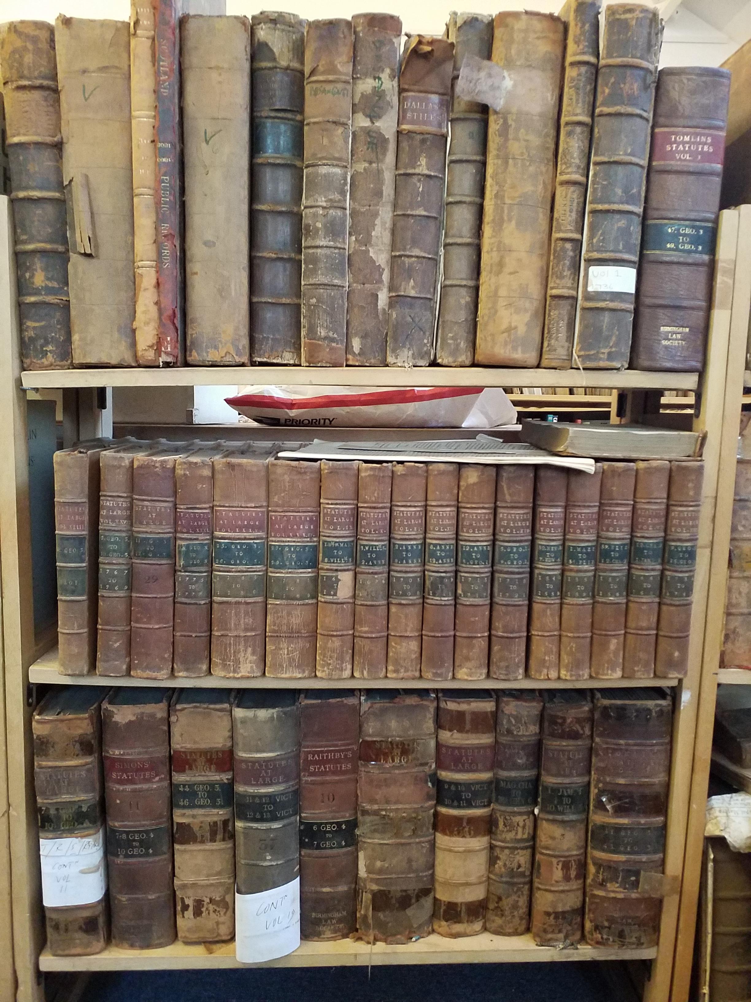 Lot 242 - Statutes. A collection of 19th century