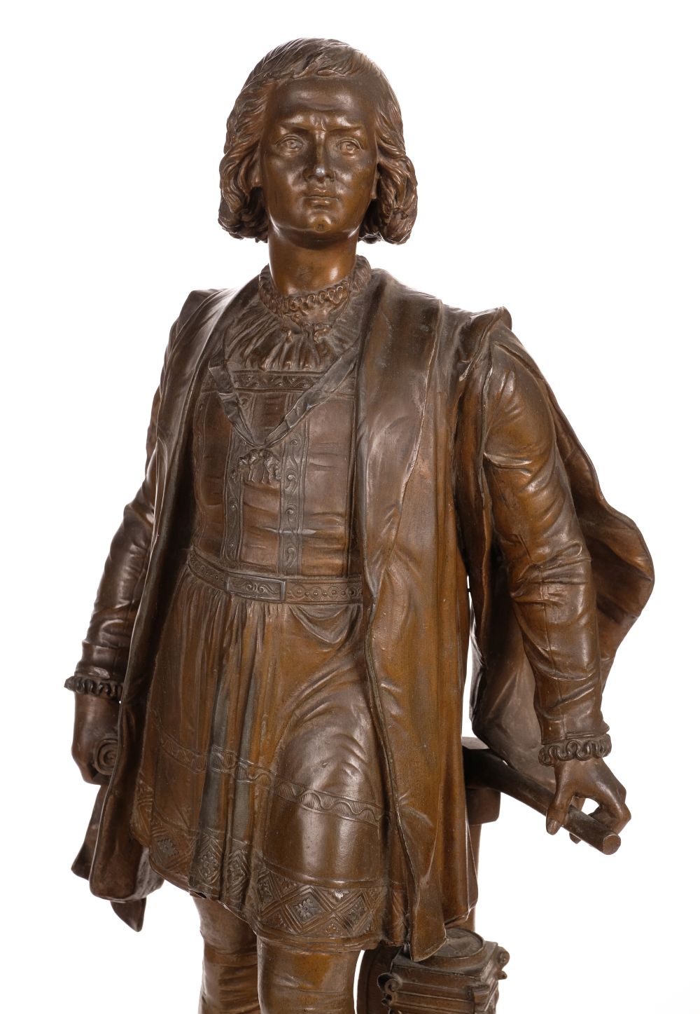 Lot 222 - Columbus (Christopher, 1451-1506). Spelter