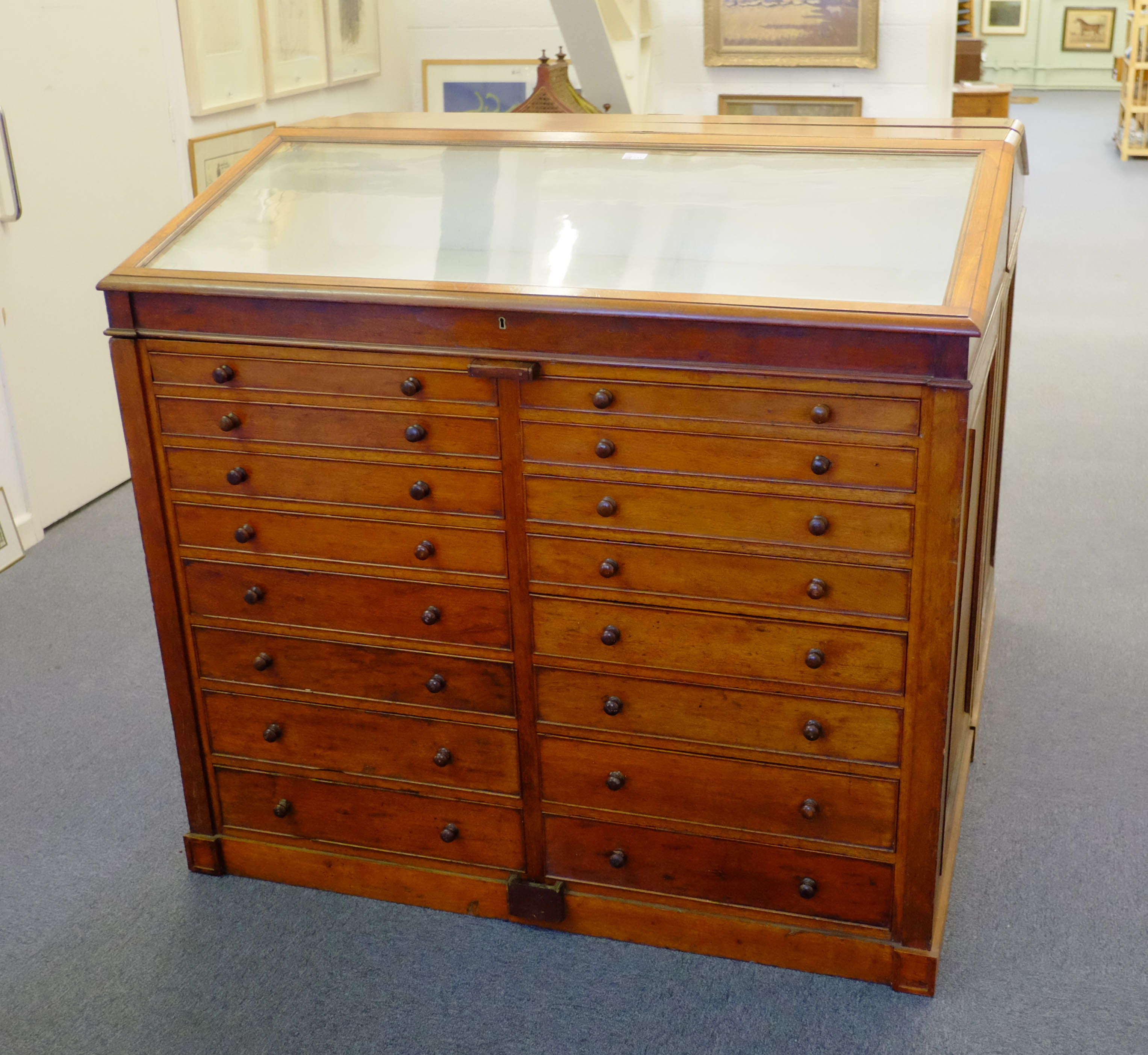 Lot 131 - Museum display cabinet