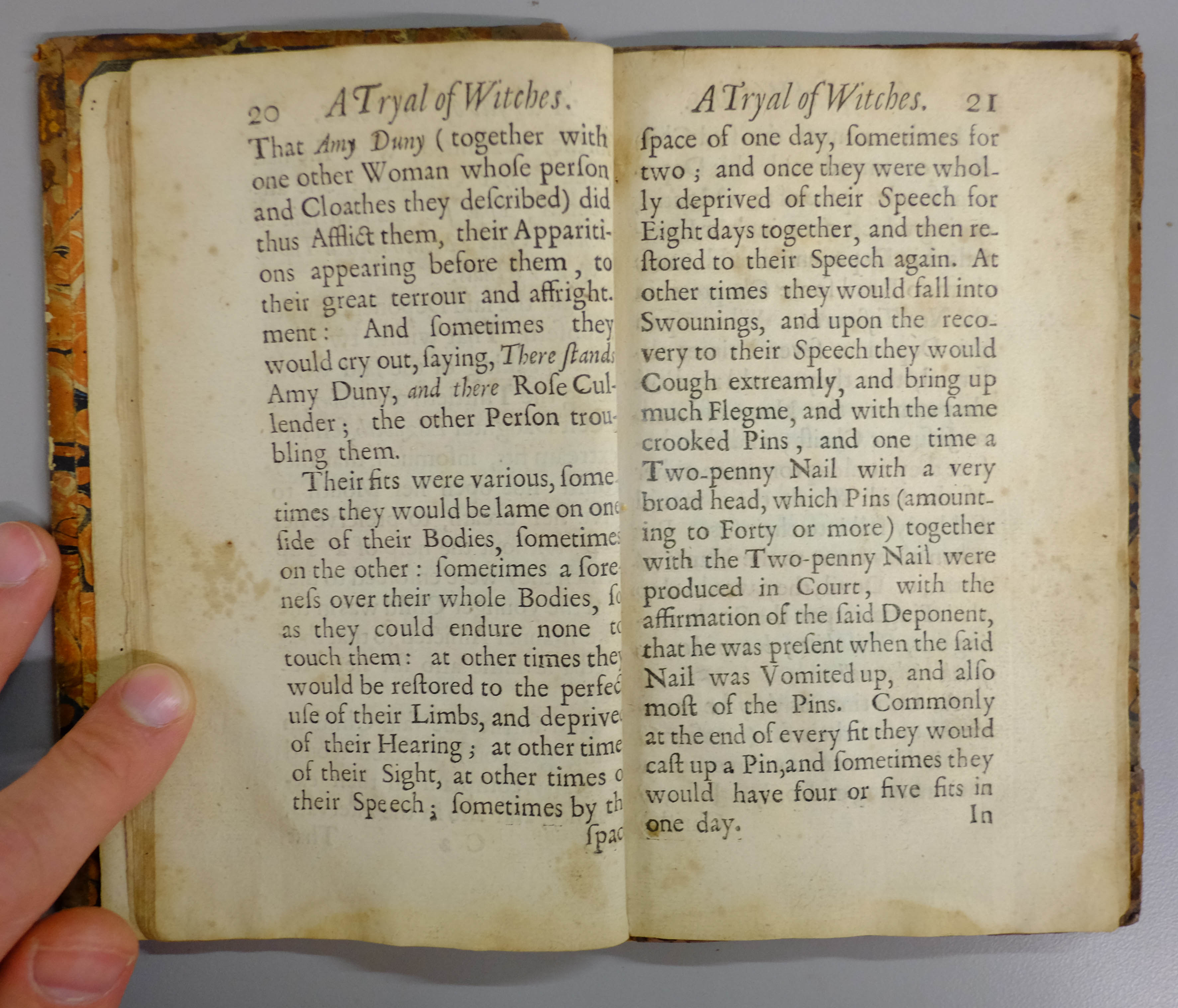 Lot 328 - Witchcraft. A Tryal of Witches, 1st edition,