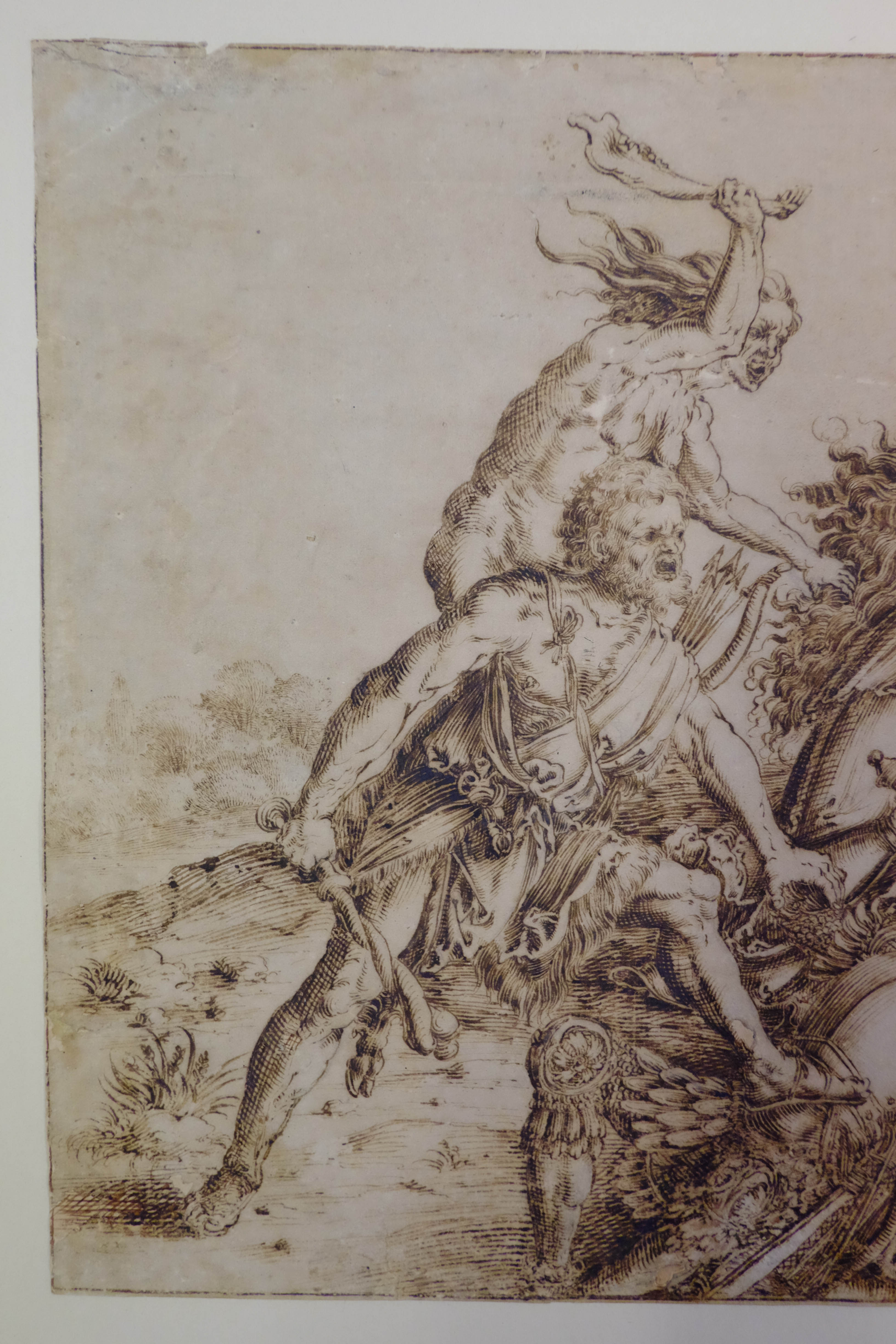 Lot 237 - Durer (Albrecht, 1471-1528). Hercules, pen