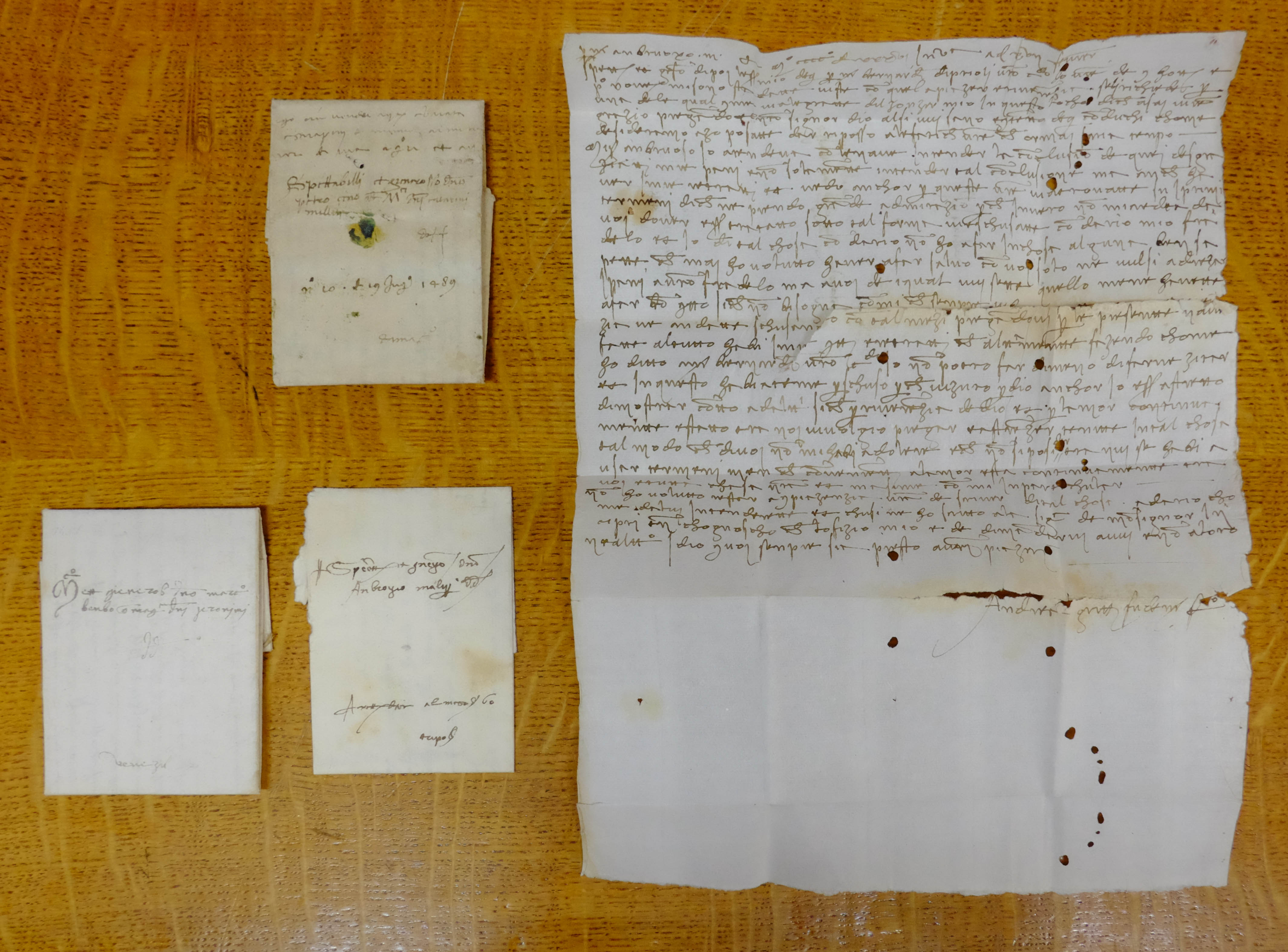 Lot 209 - Italian Renaissance. Group of manuscripts