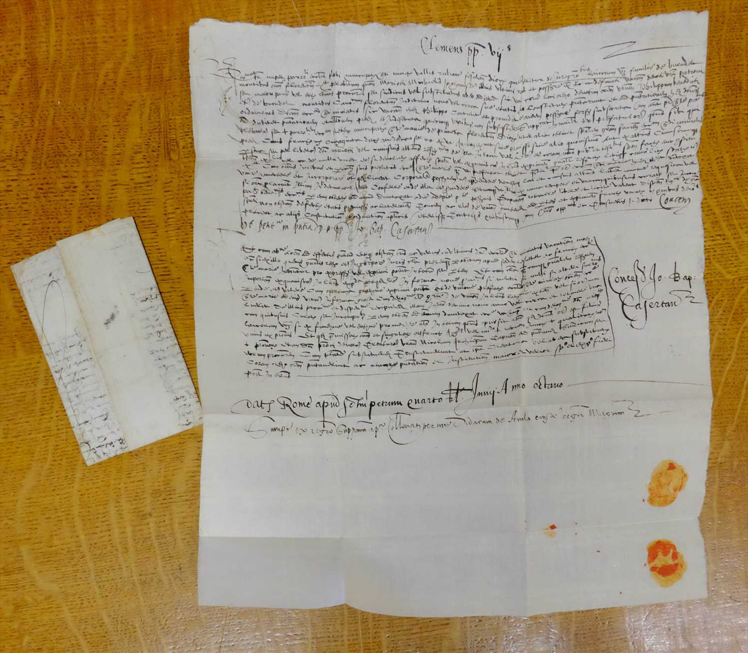 Lot 209 - Italian Renaissance. Group of manuscripts