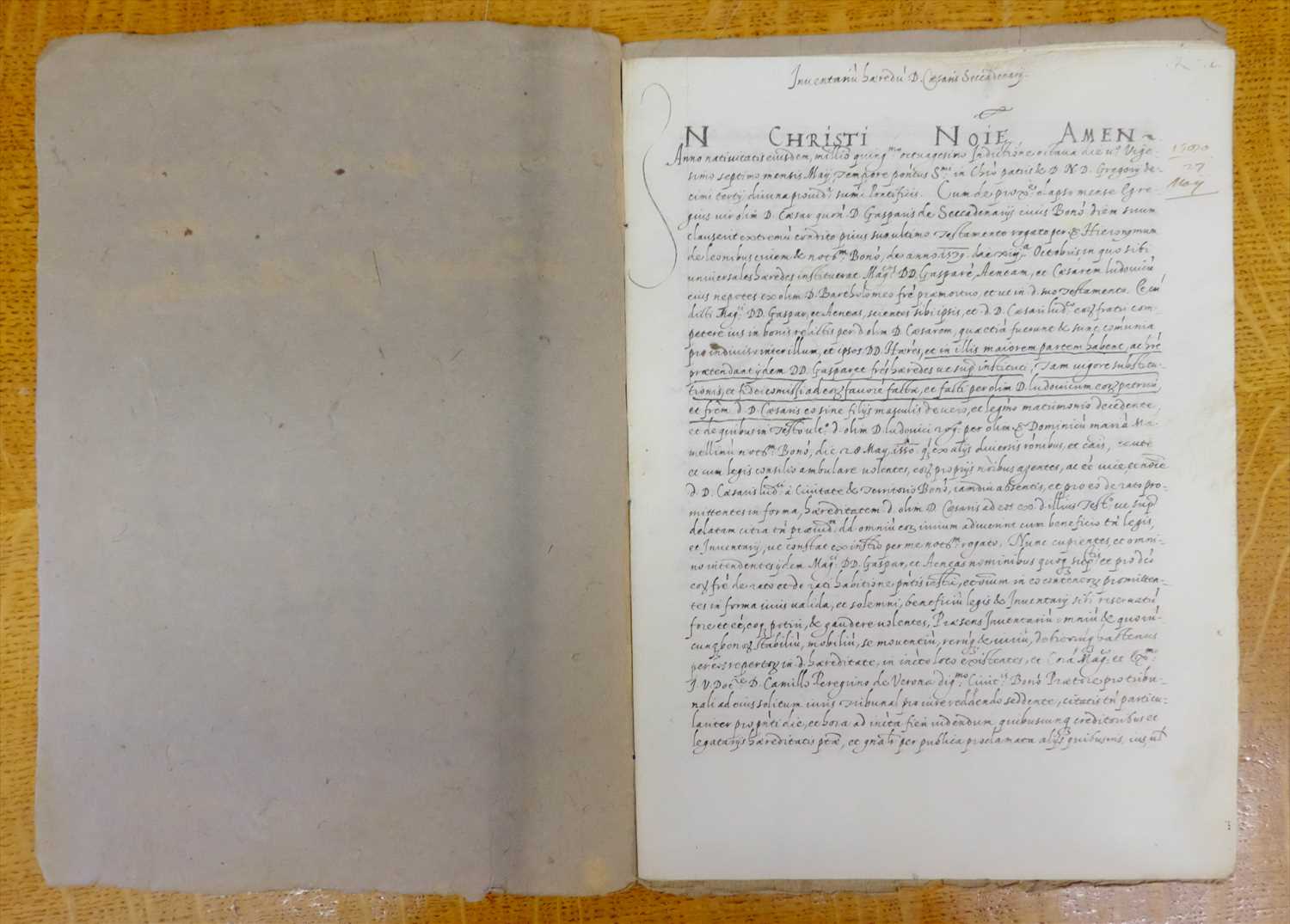 Lot 209 - Italian Renaissance. Group of manuscripts