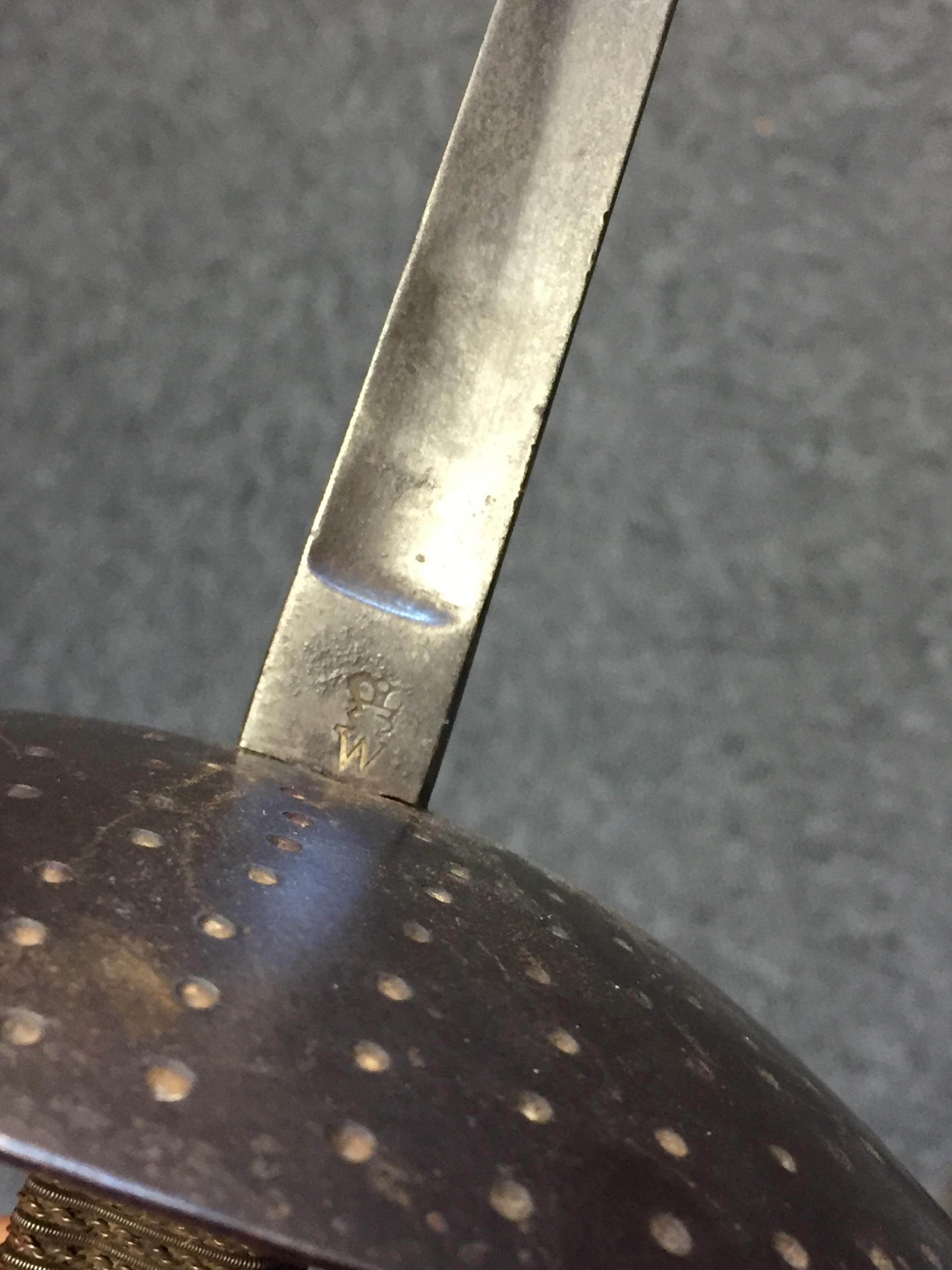 Lot 12 - Swords. A pair of 19th century fencing swords