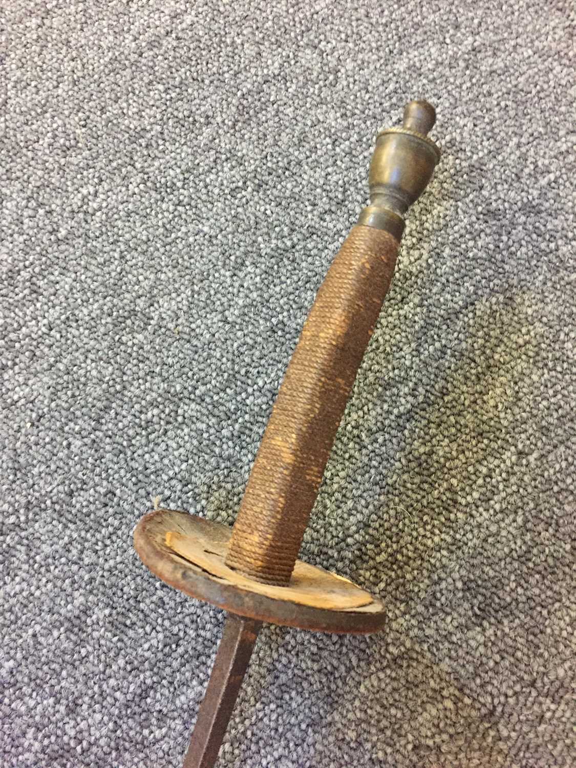 Lot 11 - Swords. A collection of fencing foils