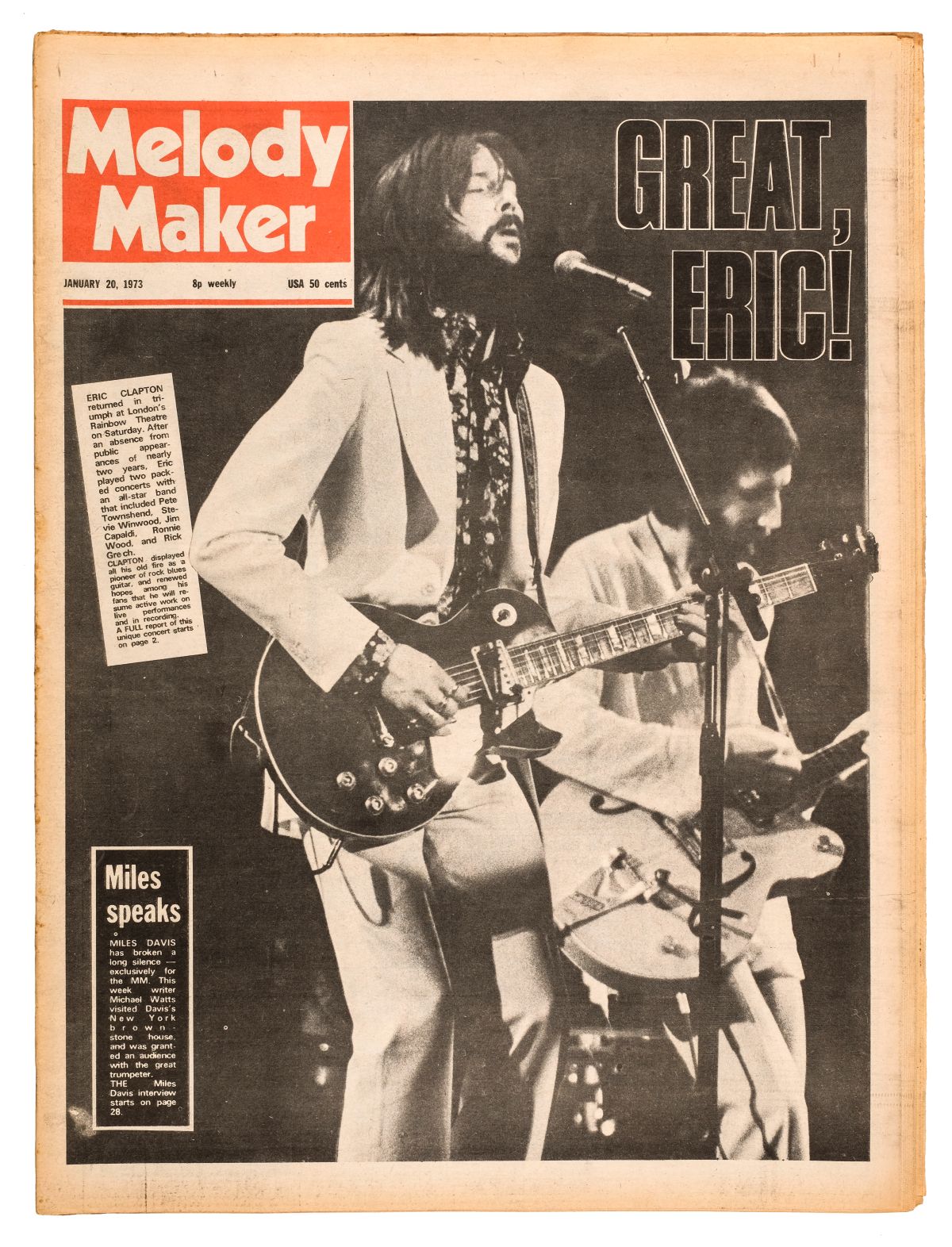 Lot 403 - Melody Maker. Large collection of vintage