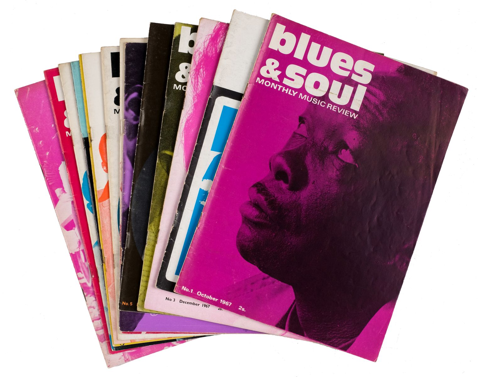 Lot 401 - Blues & Soul Magazines. Collection of rare