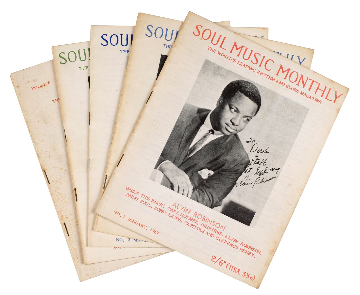 Lot 401 - Blues & Soul Magazines. Collection of rare