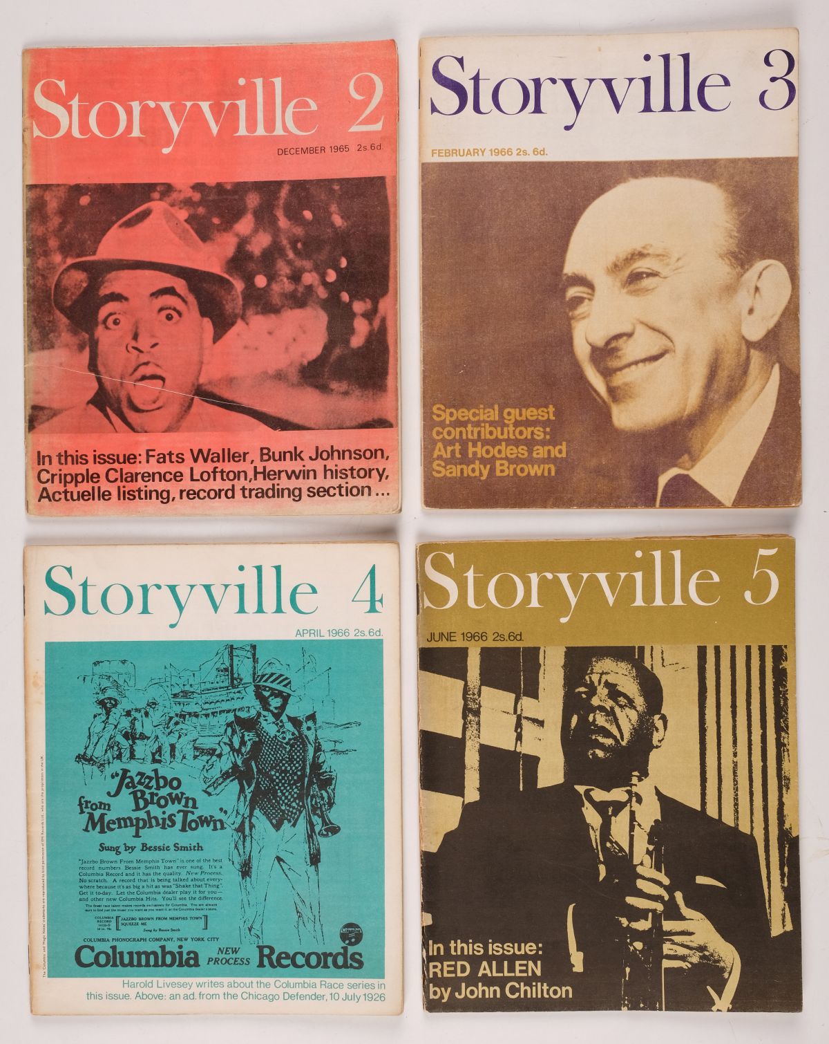 Lot 402 - Jazz & Blues Magazines. Large collection of