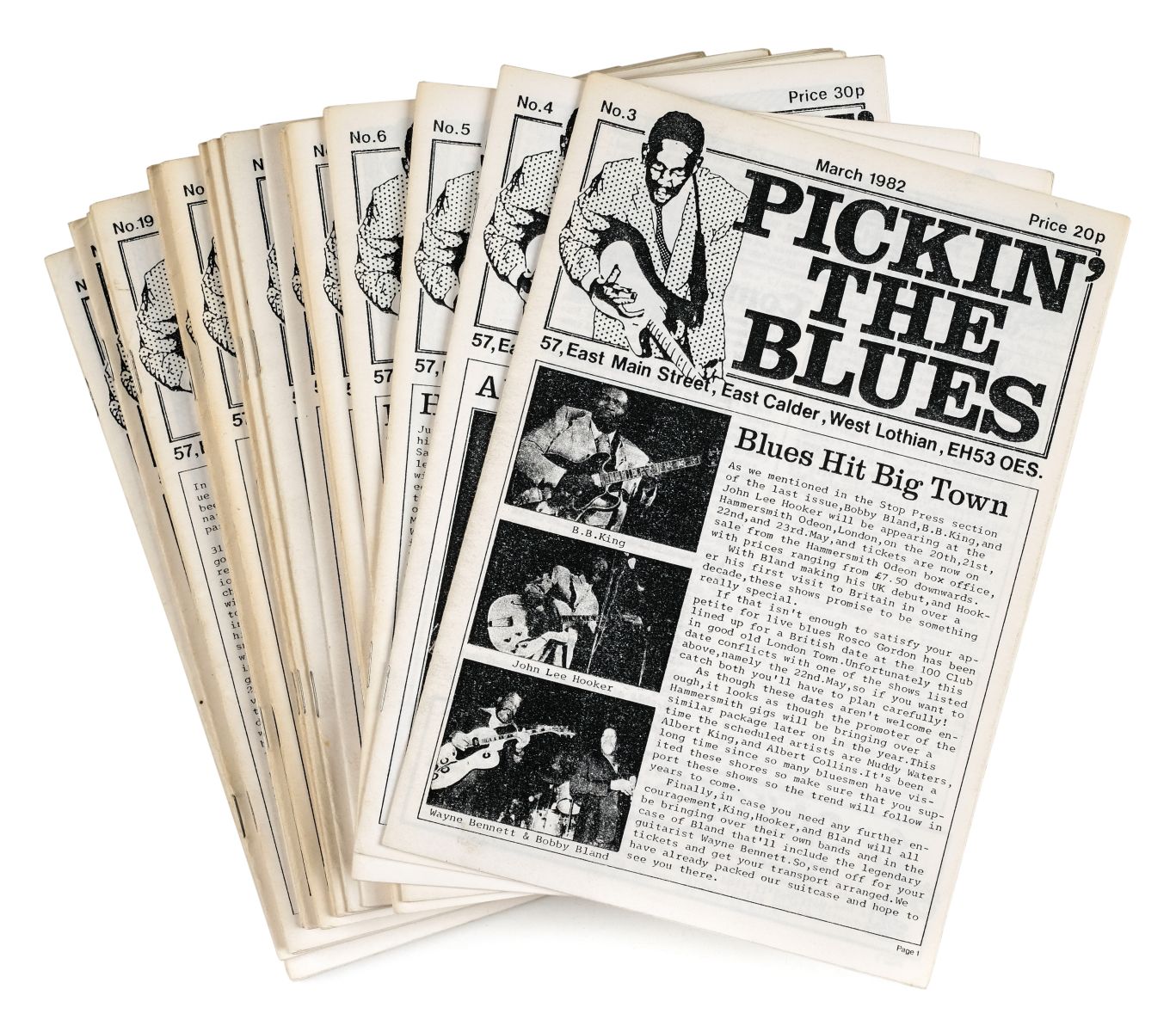 Lot 402 - Jazz & Blues Magazines. Large collection of