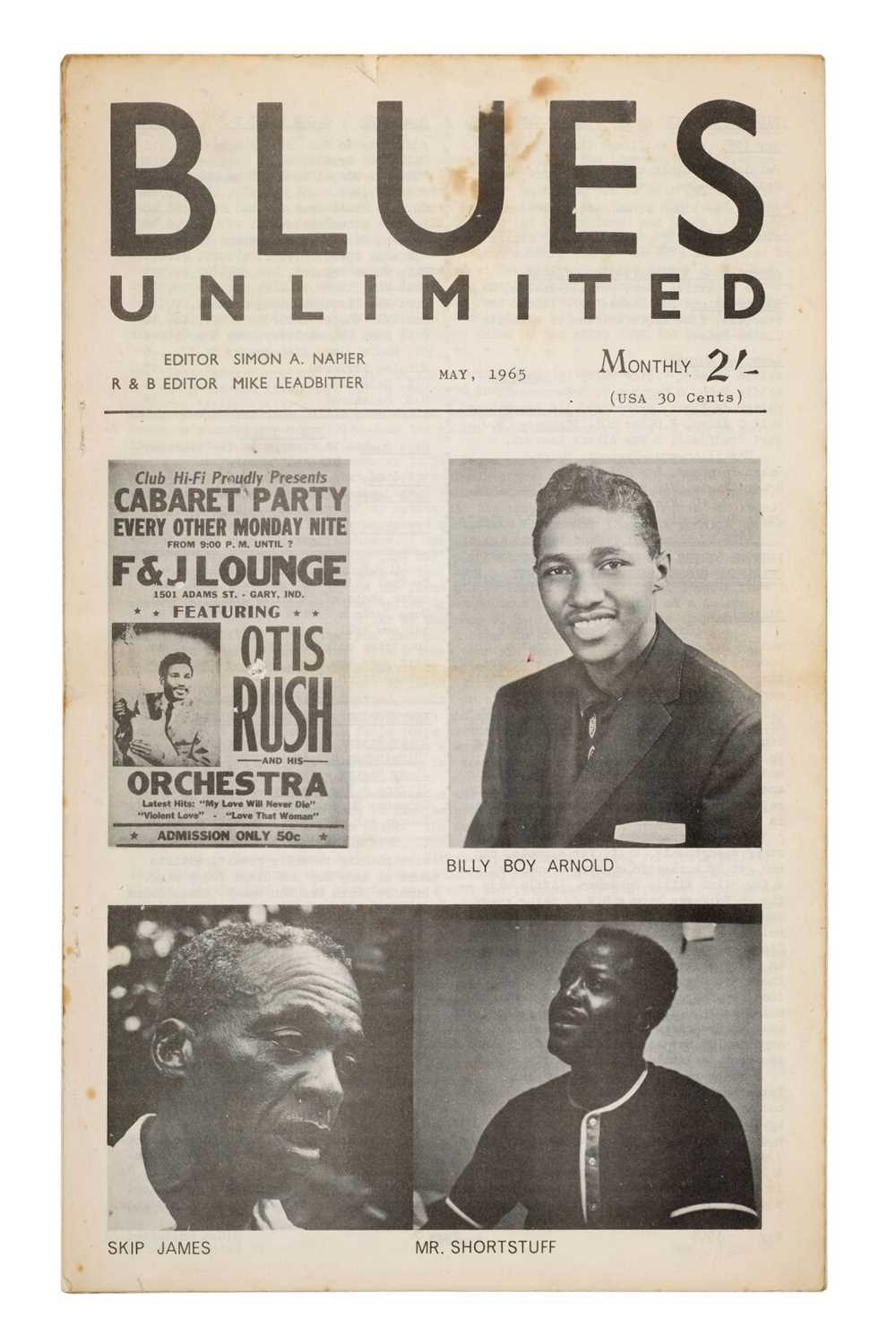 Lot 400 - Blues Unlimited. Collection of original