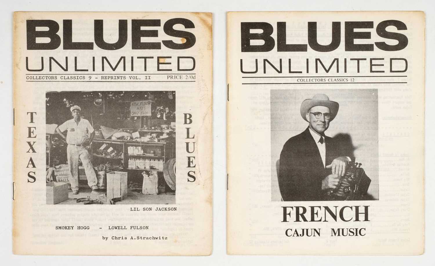 Lot 400 - Blues Unlimited. Collection of original