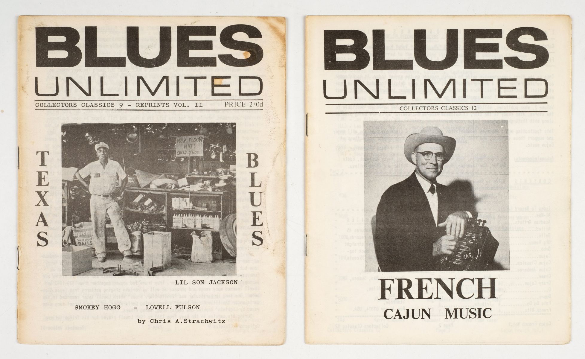 Lot 400 - Blues Unlimited. Collection of original