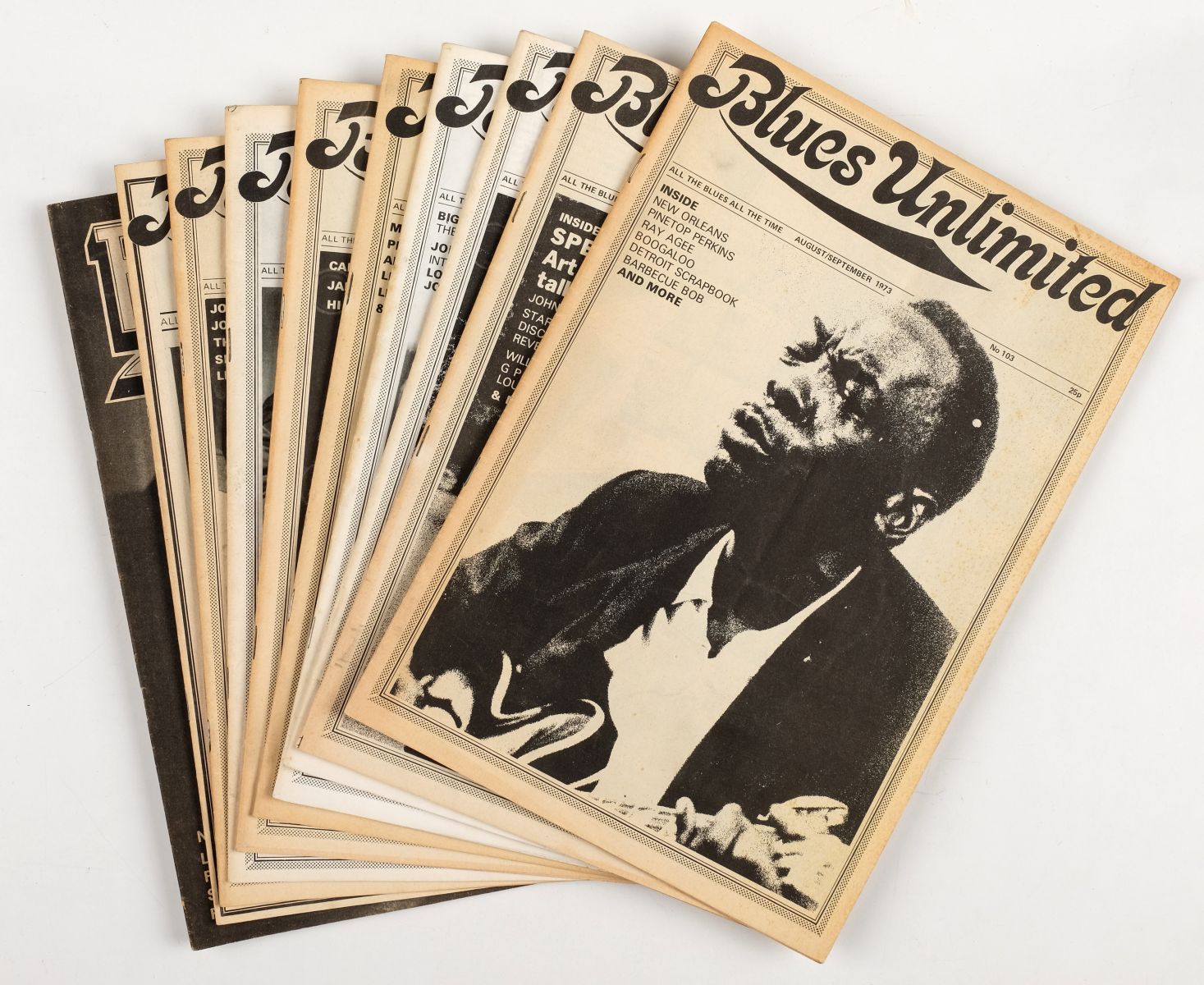 Lot 400 - Blues Unlimited. Collection of original