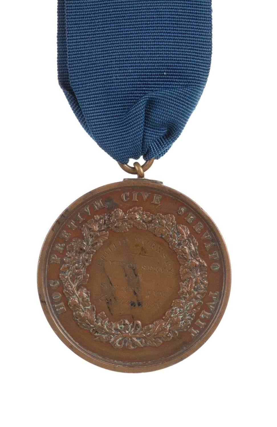 Lot 51 - Royal Humane Society Medal - Phillip Hornsby