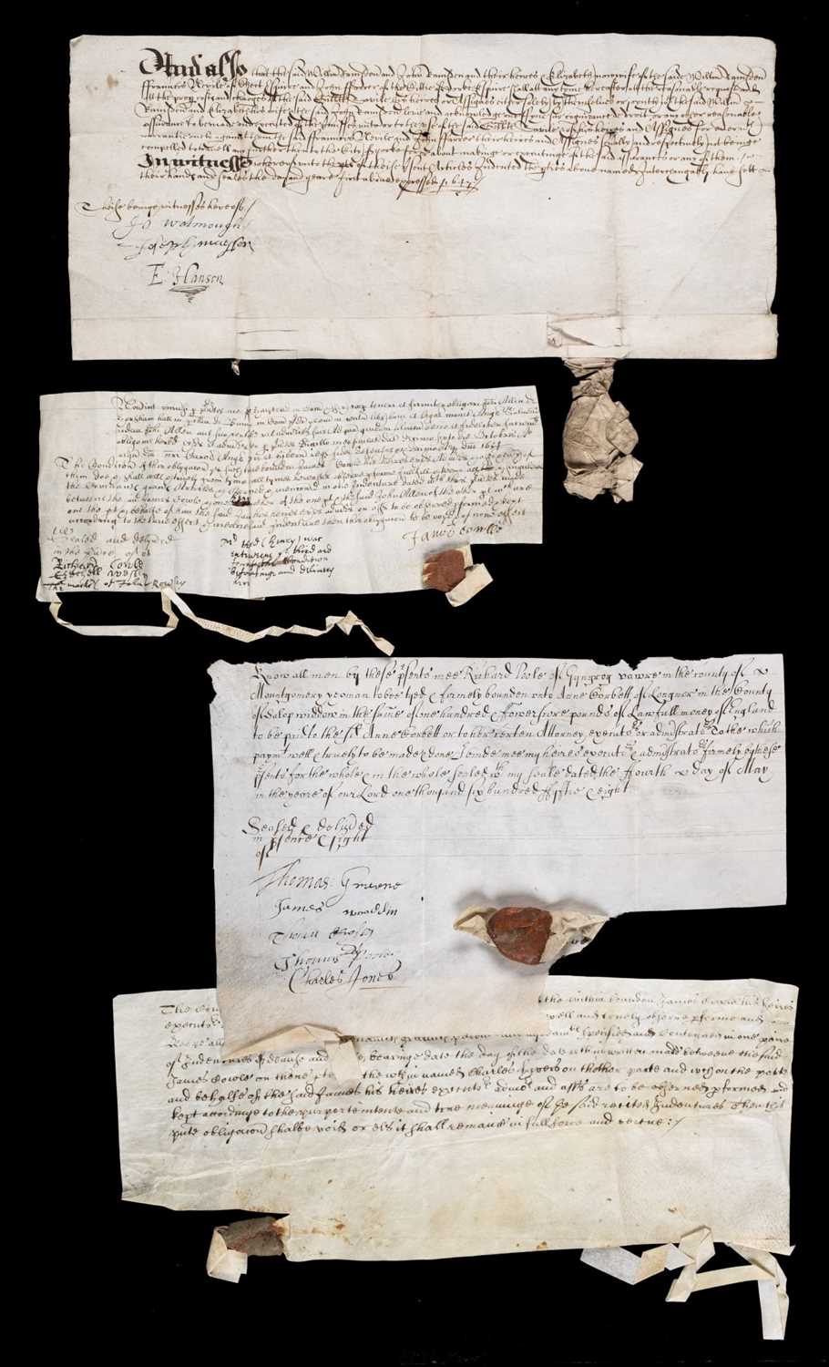 Lot 684 - Legal Documents. A group of 20 documents,