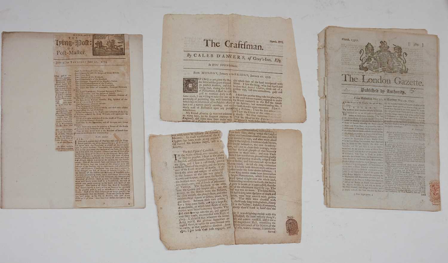 Lot 509 - Early English Newspapers and Periodicals.