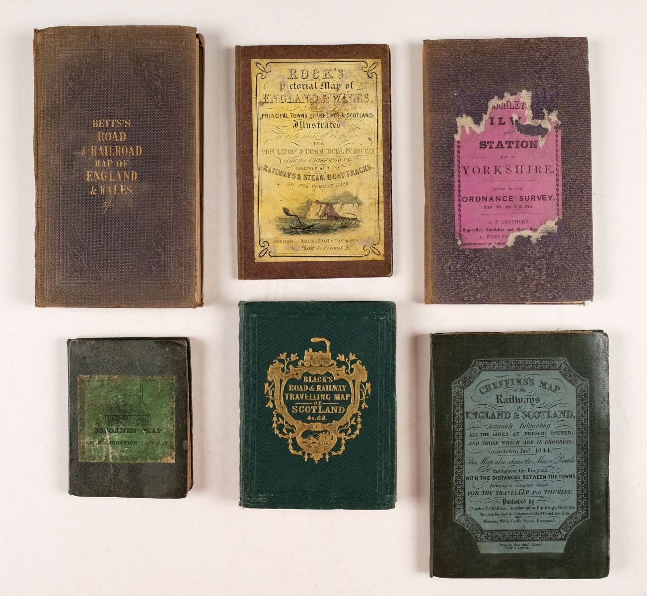 Lot 811 - Railway Maps. Cheffins’s Map of the Railways,