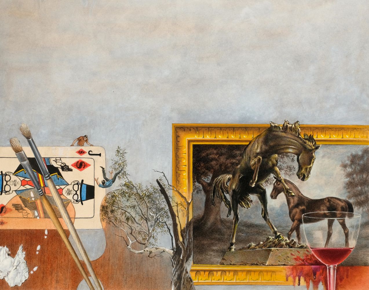 Lot 435 - Francis, Dick. Three original designs for