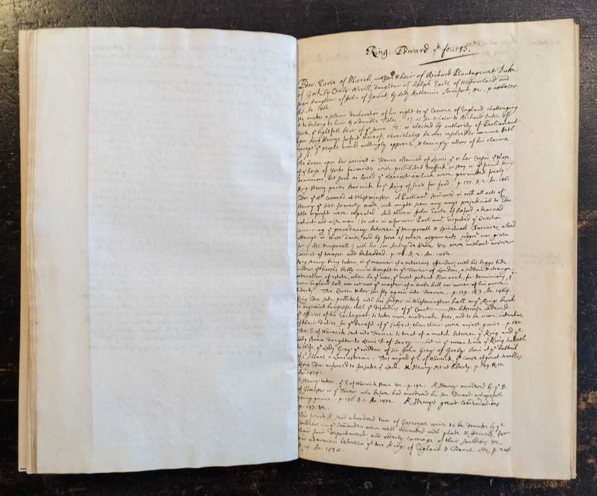 Lot 565 - Trussell (John, 1575-1648). A manuscript