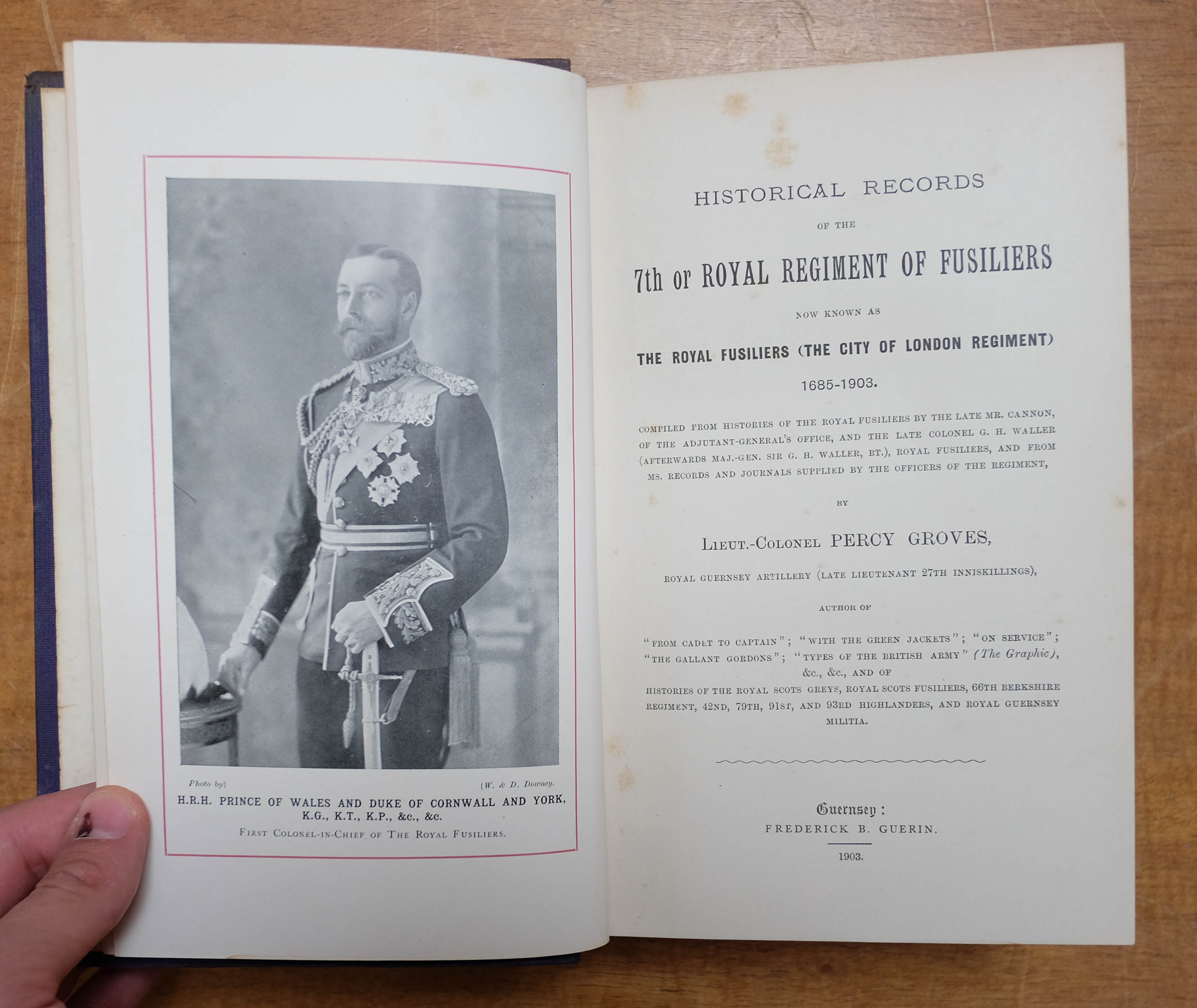 Lot 740 - Groves (Lieutenant-Colonel Percy).