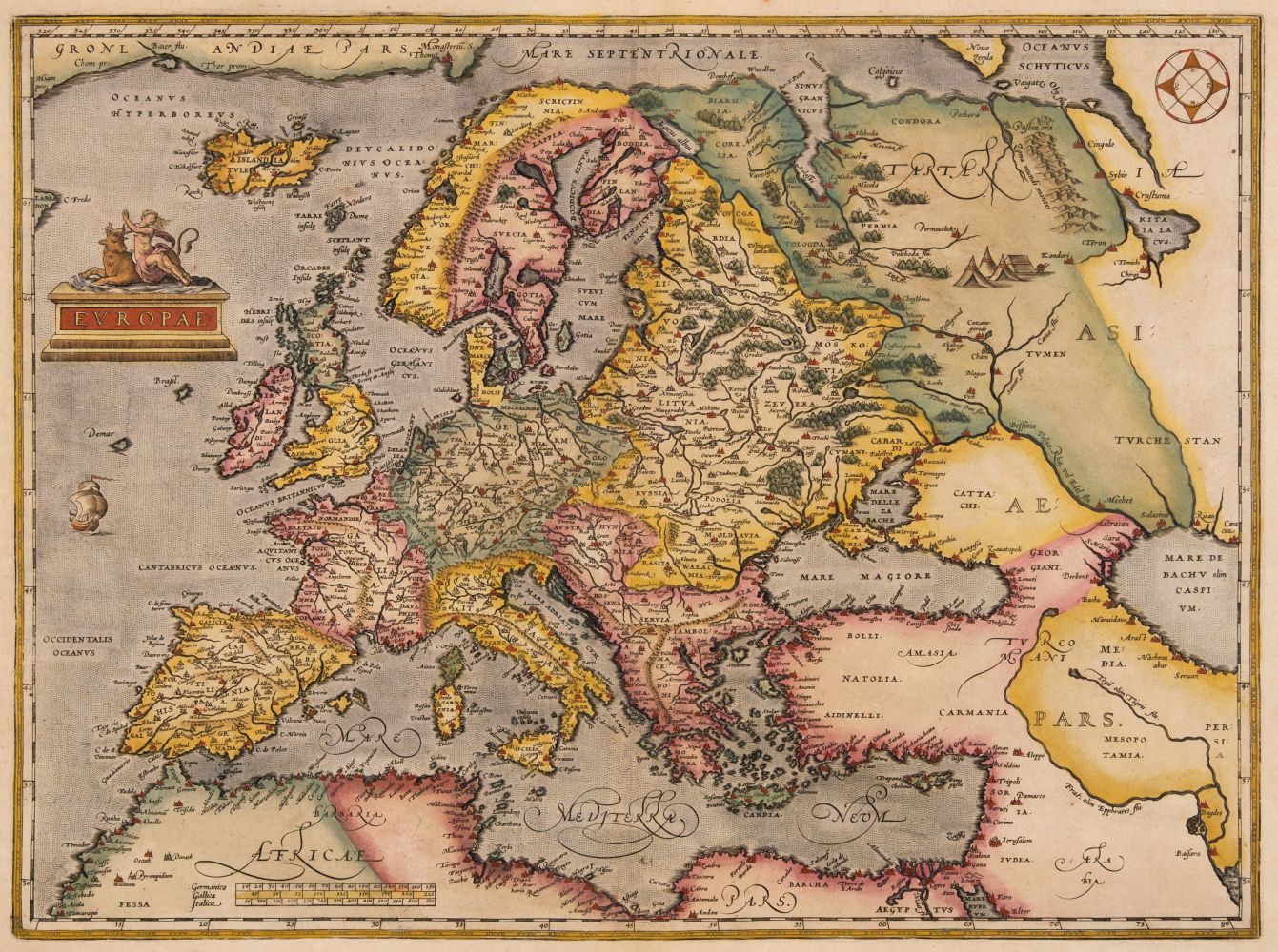 Lot 145 - Europe. Ortelius (Abraham), Europae, [1608]
