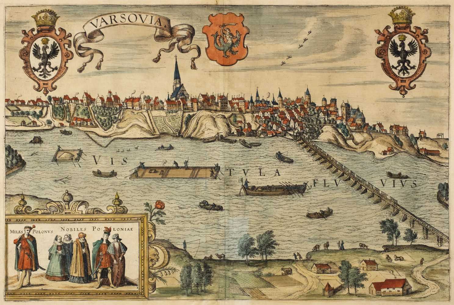 Lot 193 - Warsaw. Braun (Georg & Hogenberg Franz),