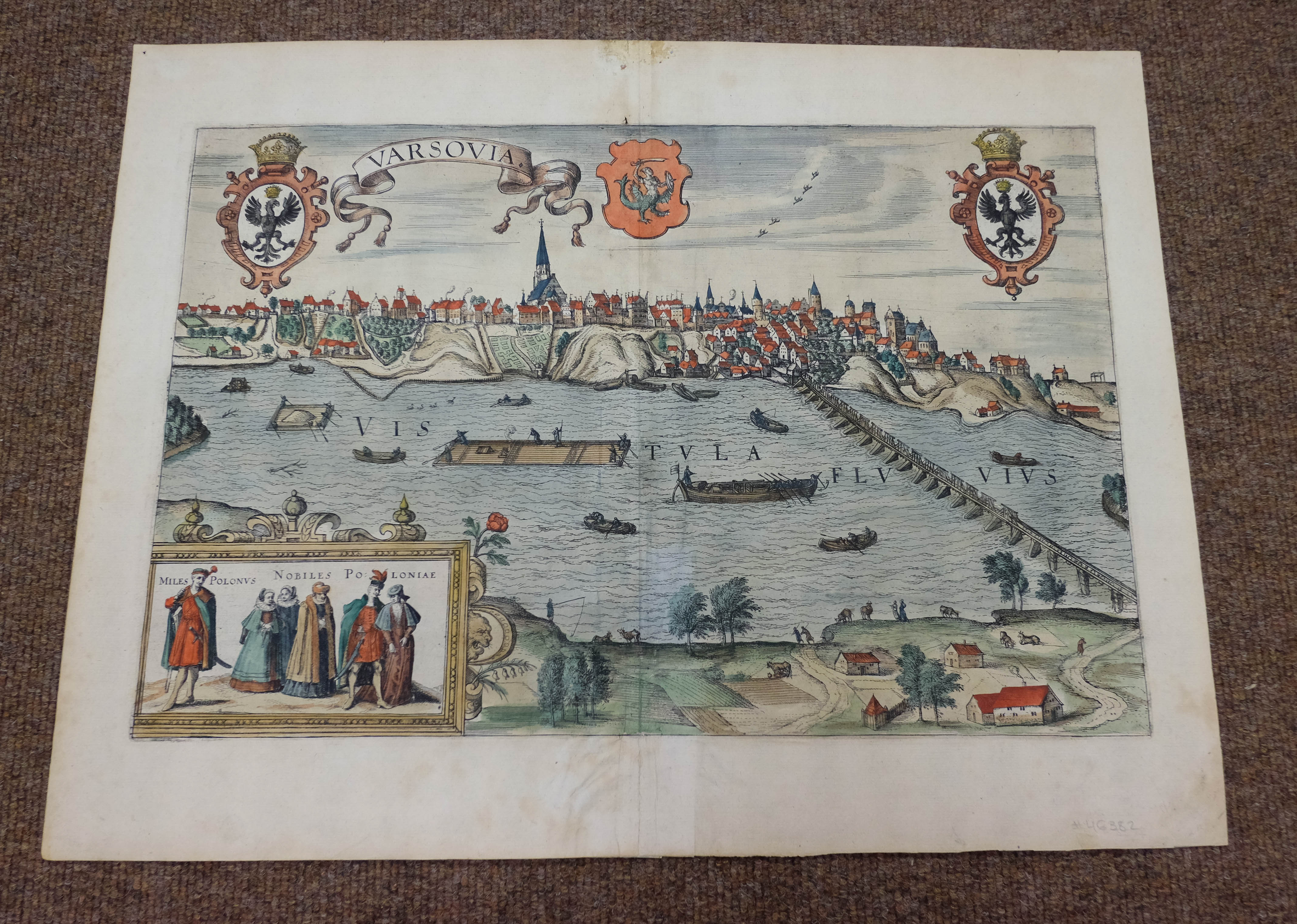 Lot 193 - Warsaw. Braun (Georg & Hogenberg Franz),