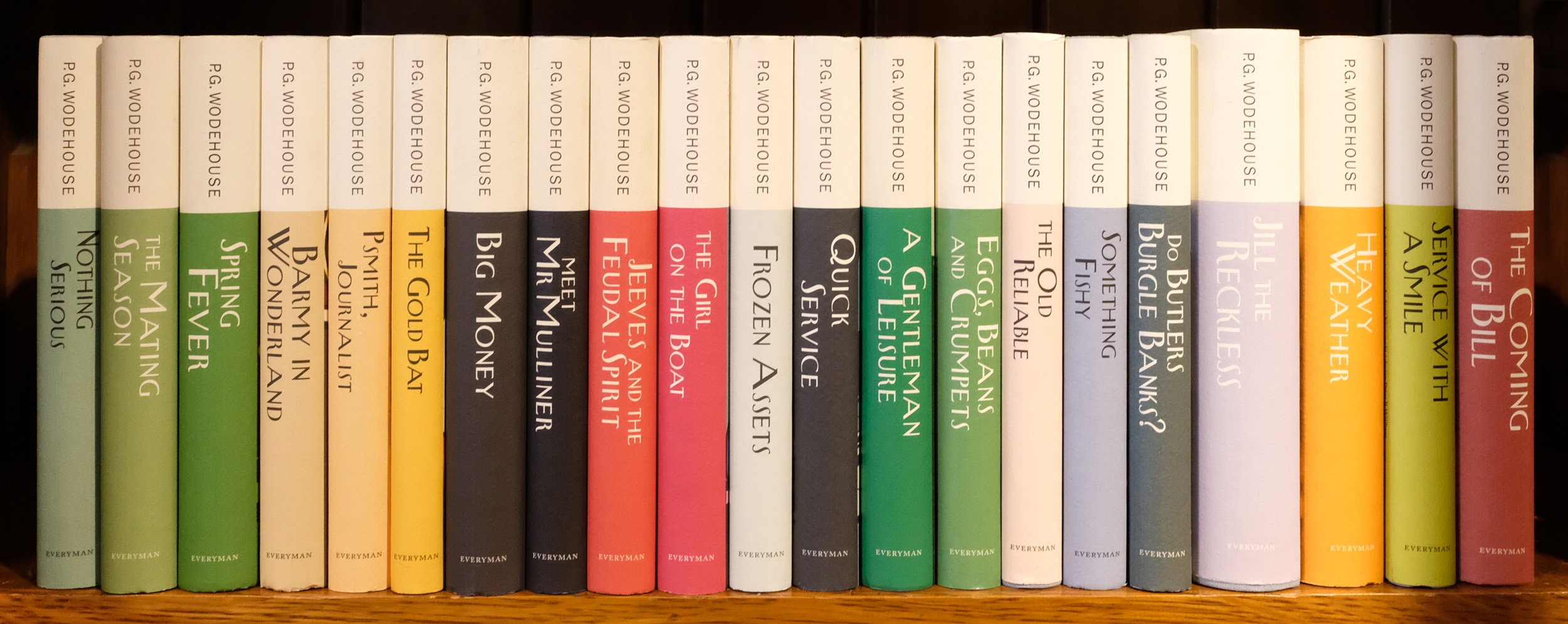 Lot 615 - Wodehouse (P.G.) The Everyman Wodehouse, 78