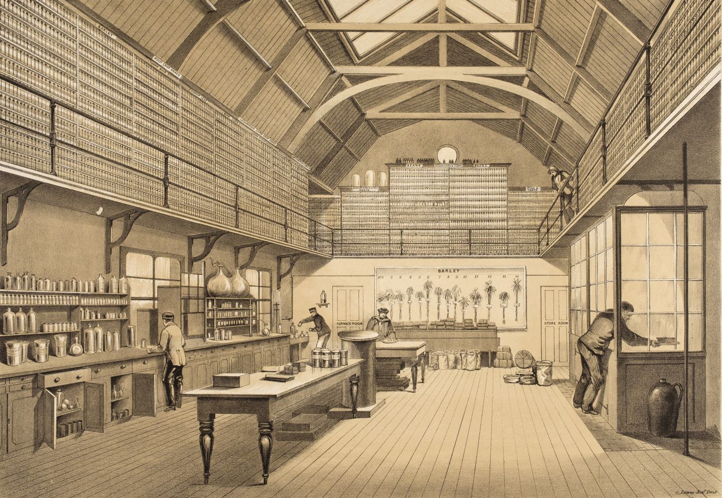 Lot 88 - Rothamsted Experimental Station. Drawings of