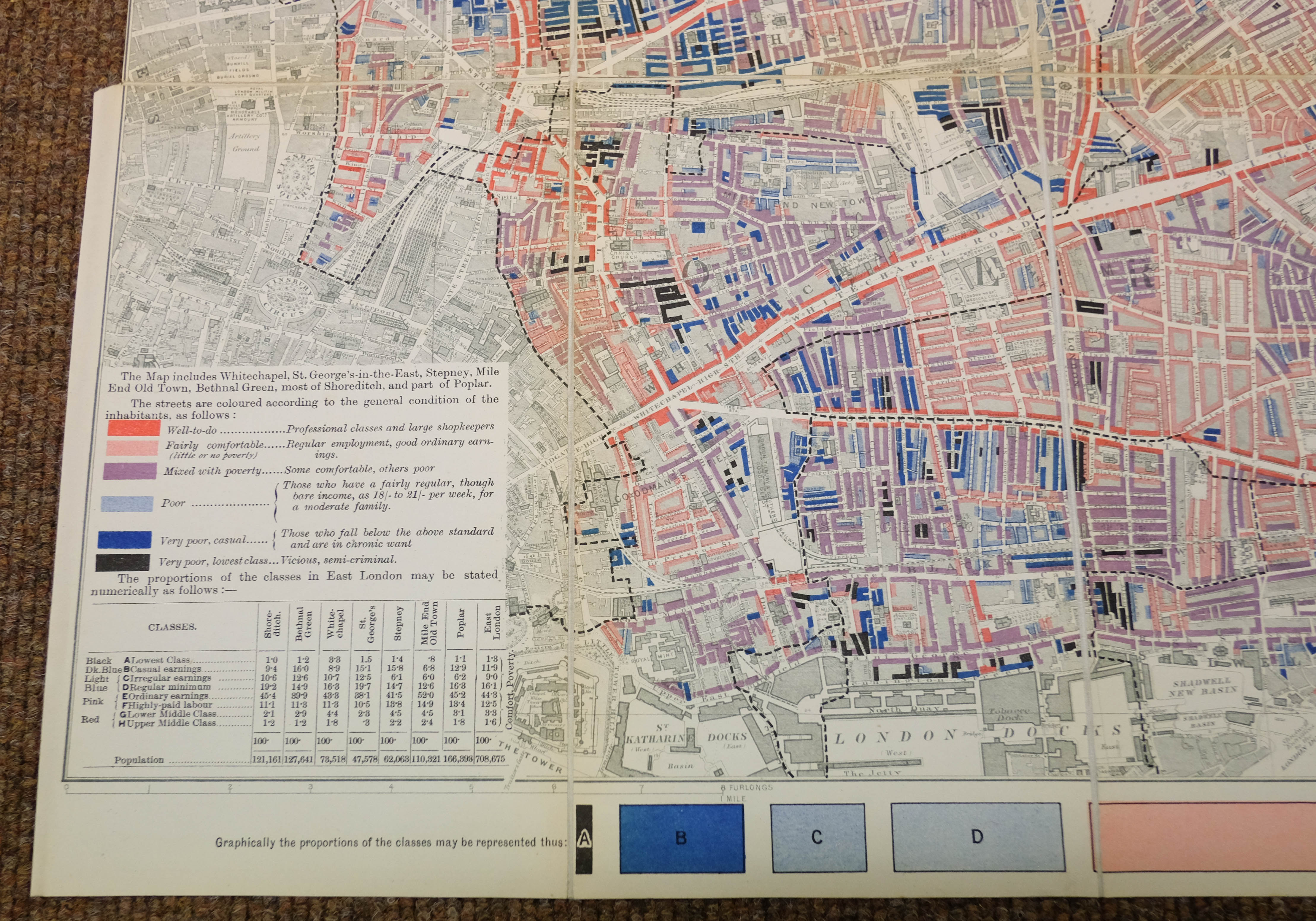 Lot 94 - Booth (Charles). Descriptive Map of East End