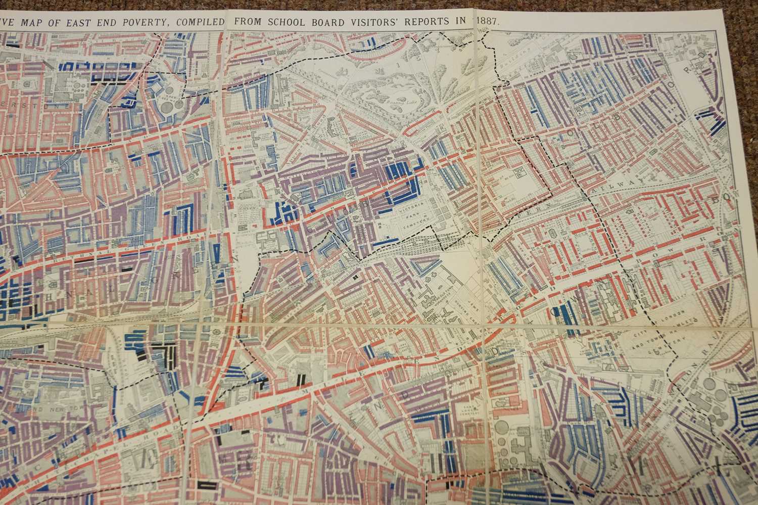 Lot 94 - Booth (Charles). Descriptive Map of East End