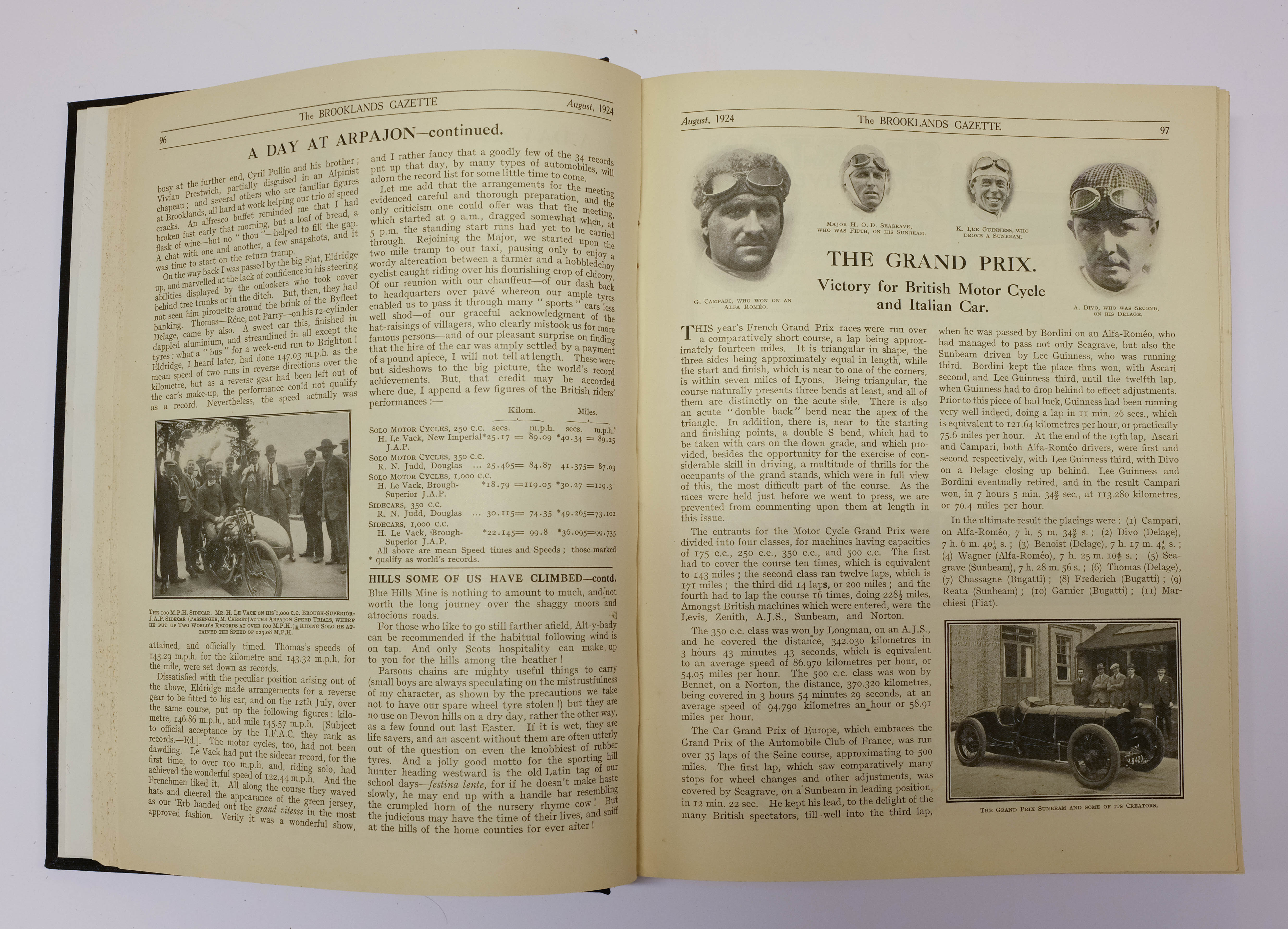 Lot 48 - Brooklands Gazette. Organ of Motor and Motor