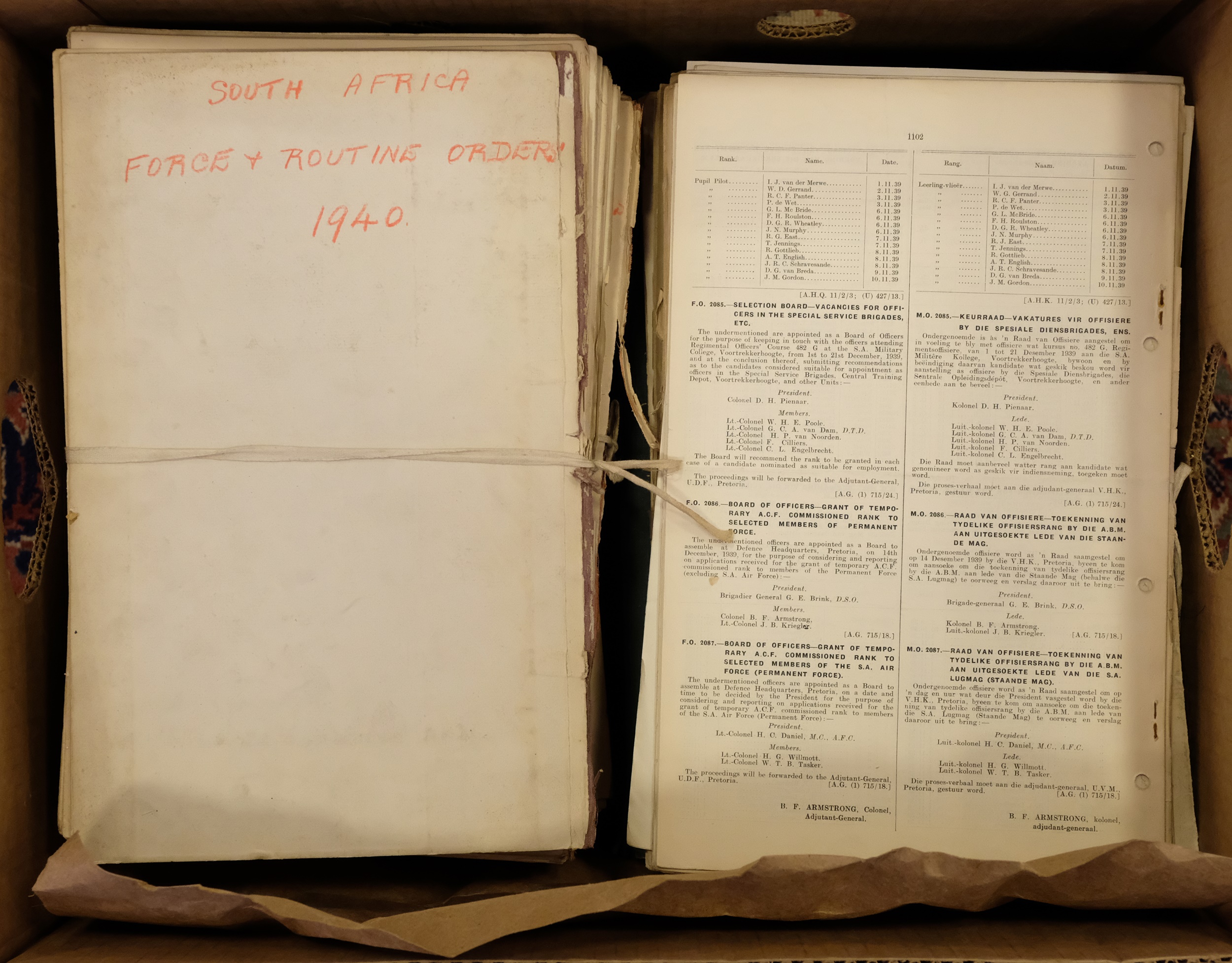 Lot 42 - South Africa. Union Defence Forces, 1939/48