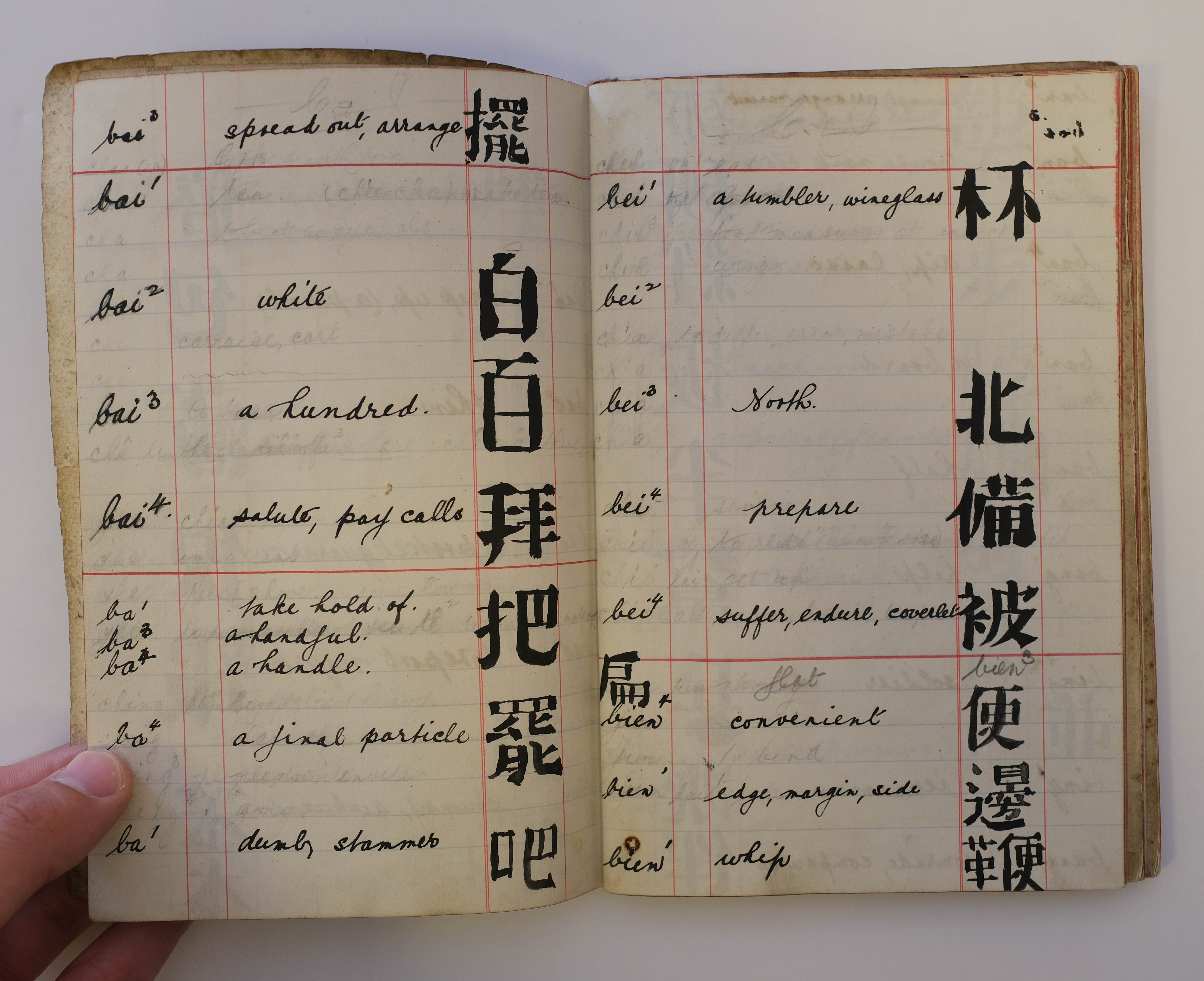 Lot 2 - China. Manuscript Chinese-English dictionary,