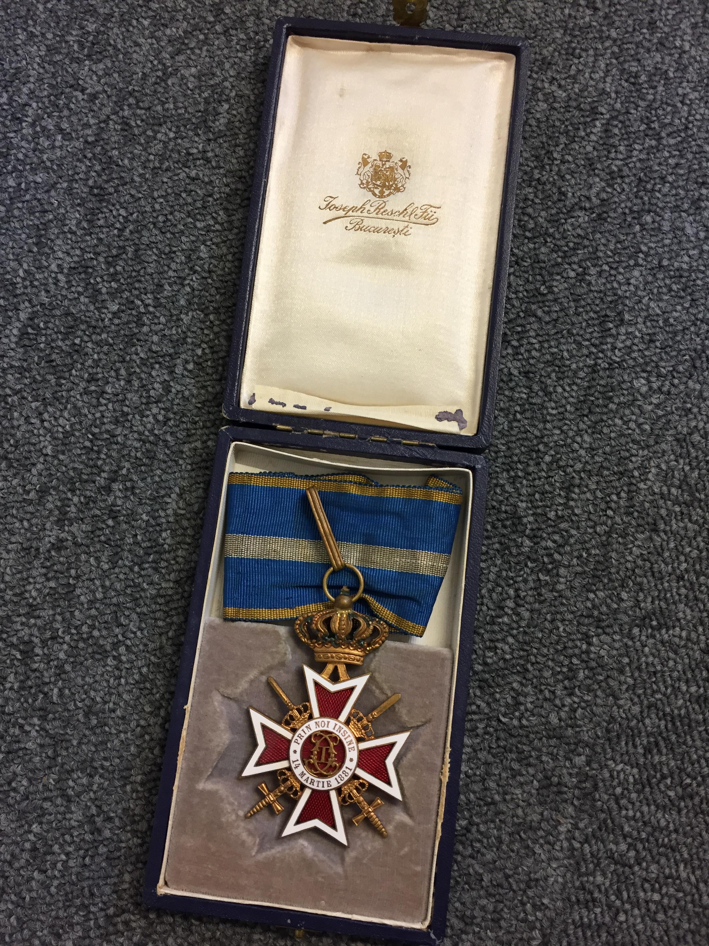 Lot 61 - Romania, Kingdom. Order of the Crown, 2nd