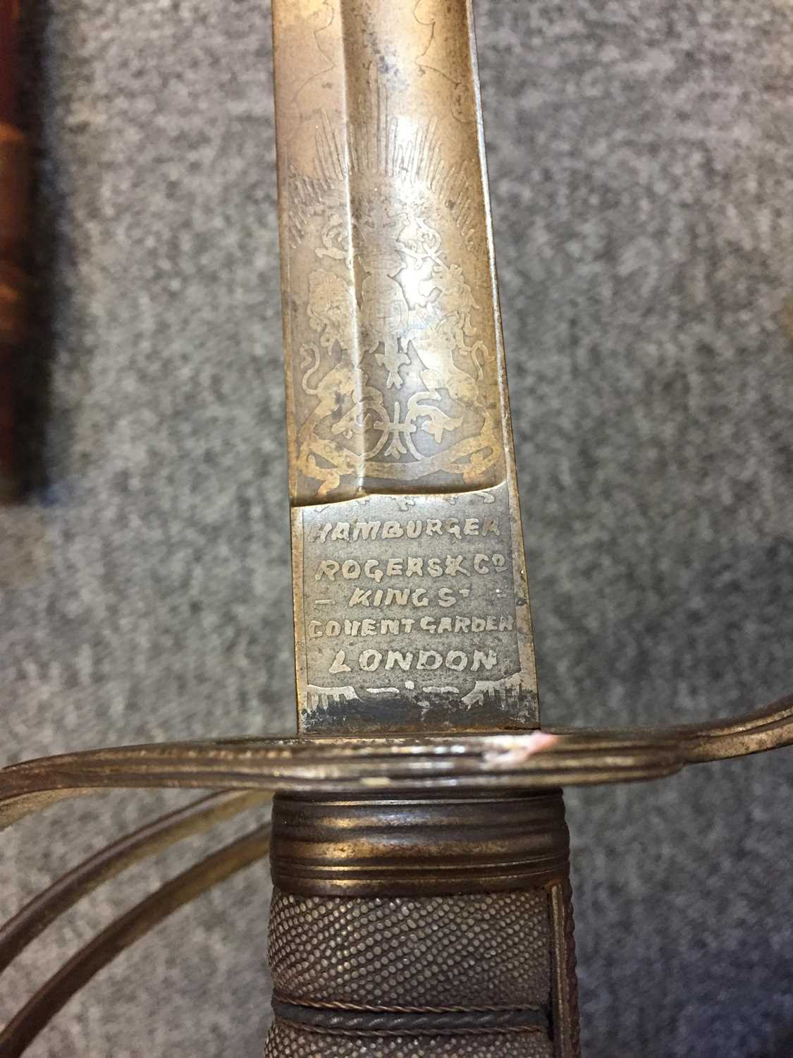 Lot 13 - Swords. An 1822 pattern cavalry officer's