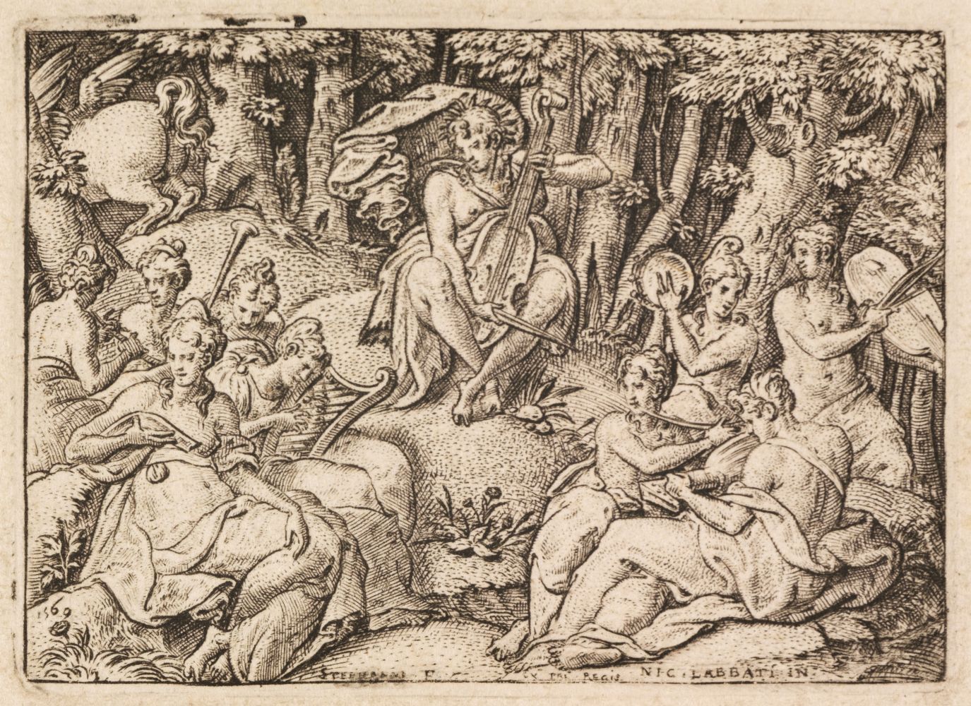 Lot 405 - Delaune (Etienne, 1518/19-1595). Apollo and