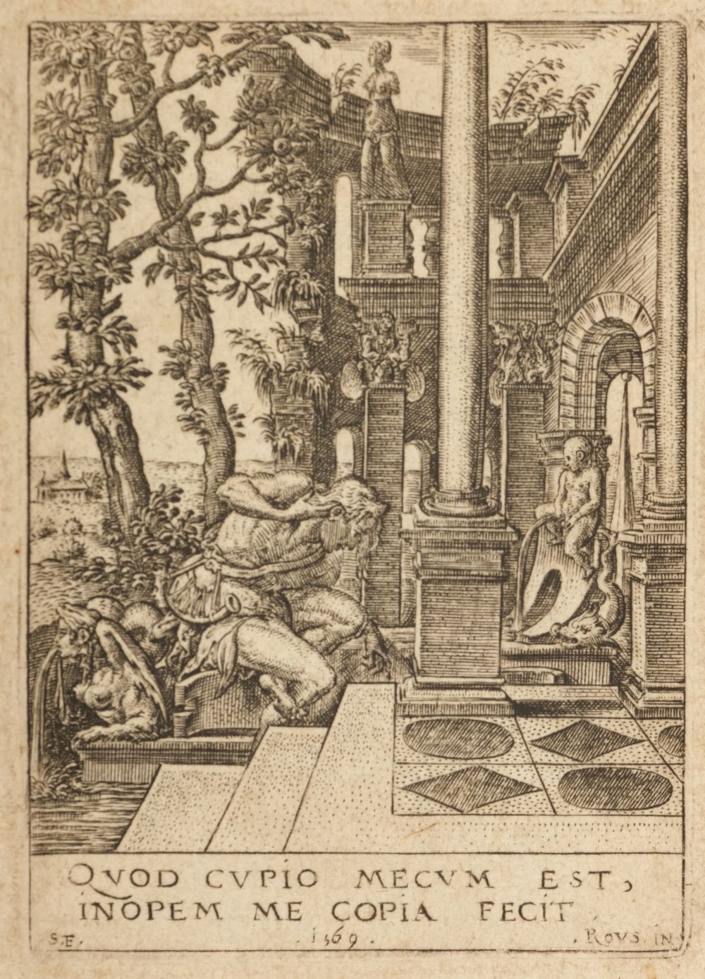 Lot 405 - Delaune (Etienne, 1518/19-1595). Apollo and