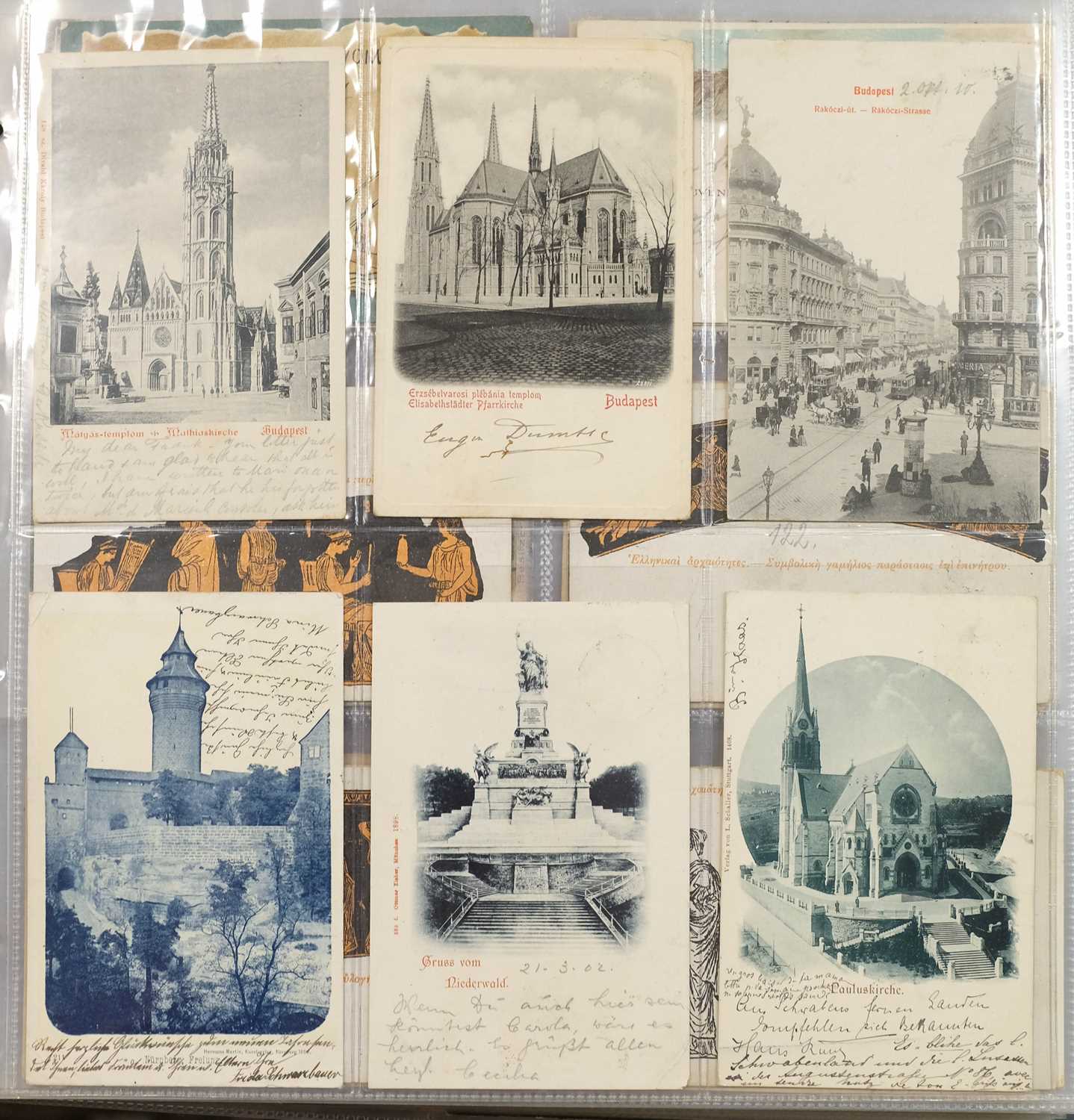 Lot 256 - Postcards: Gruss Aus. A collection of 350