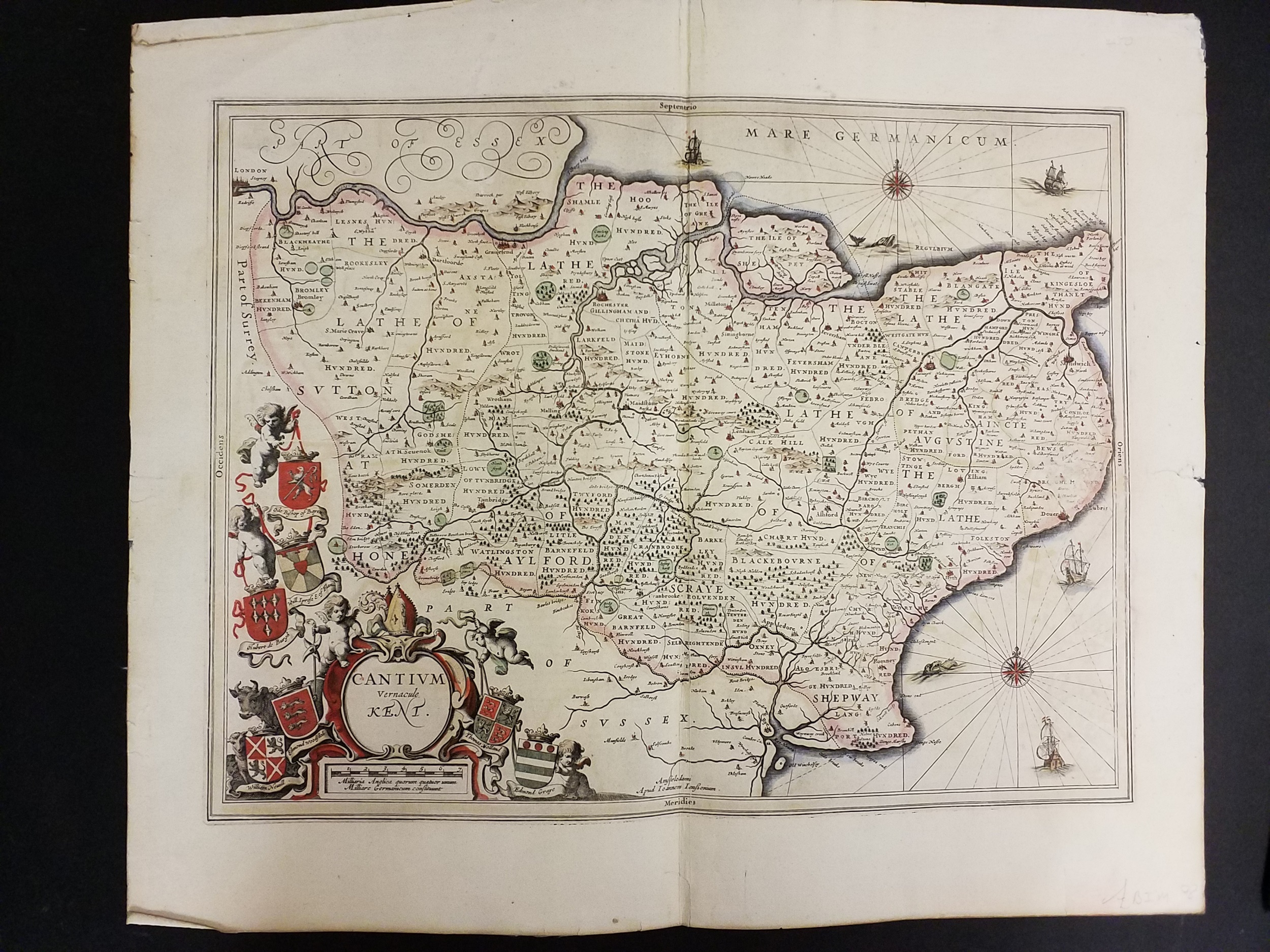 Lot 221 - Kent. Speed (John), Kent with her Cities and