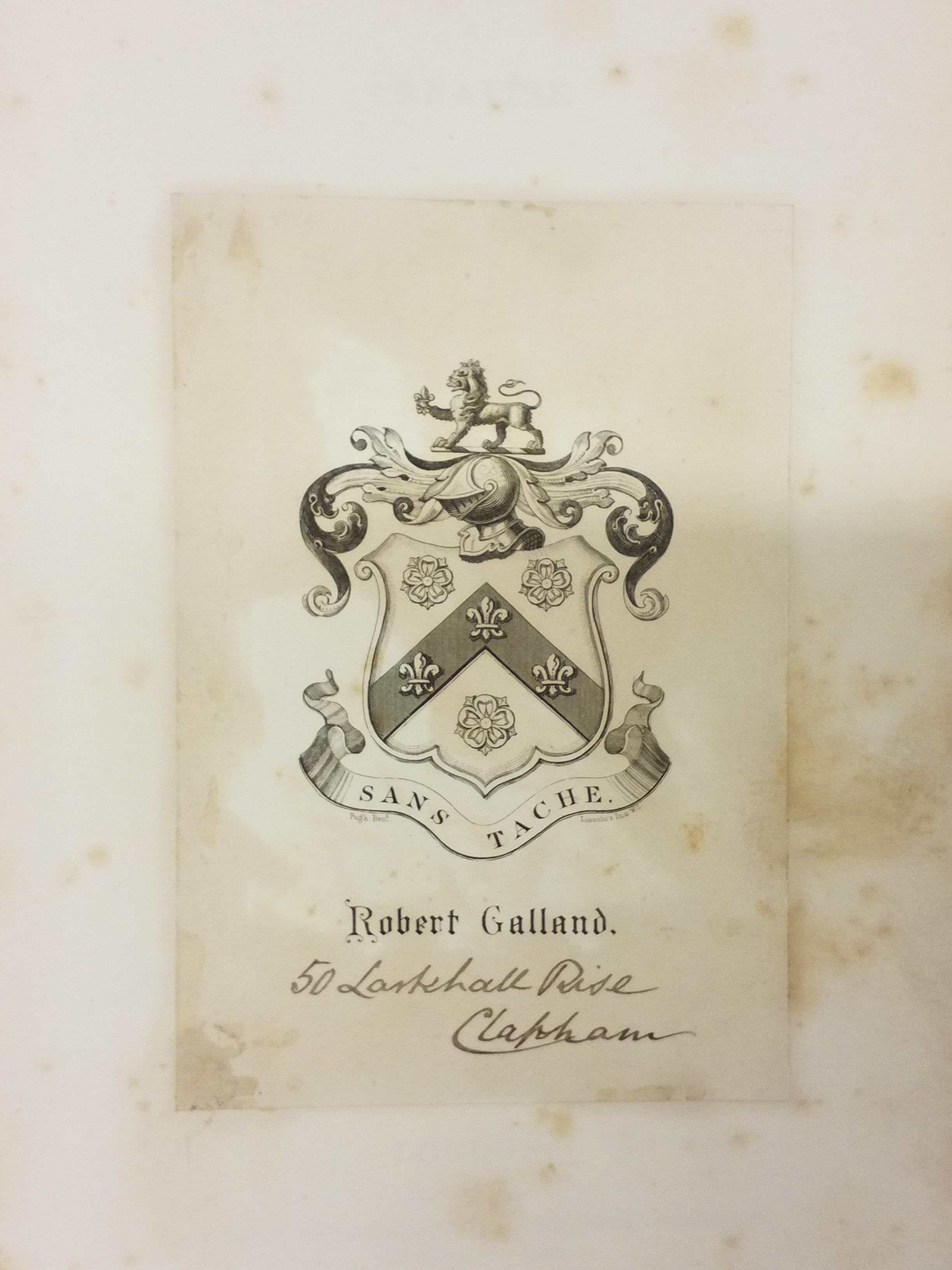 Lot 56 - Paterson (Daniel). Paterson's Roads, 18th