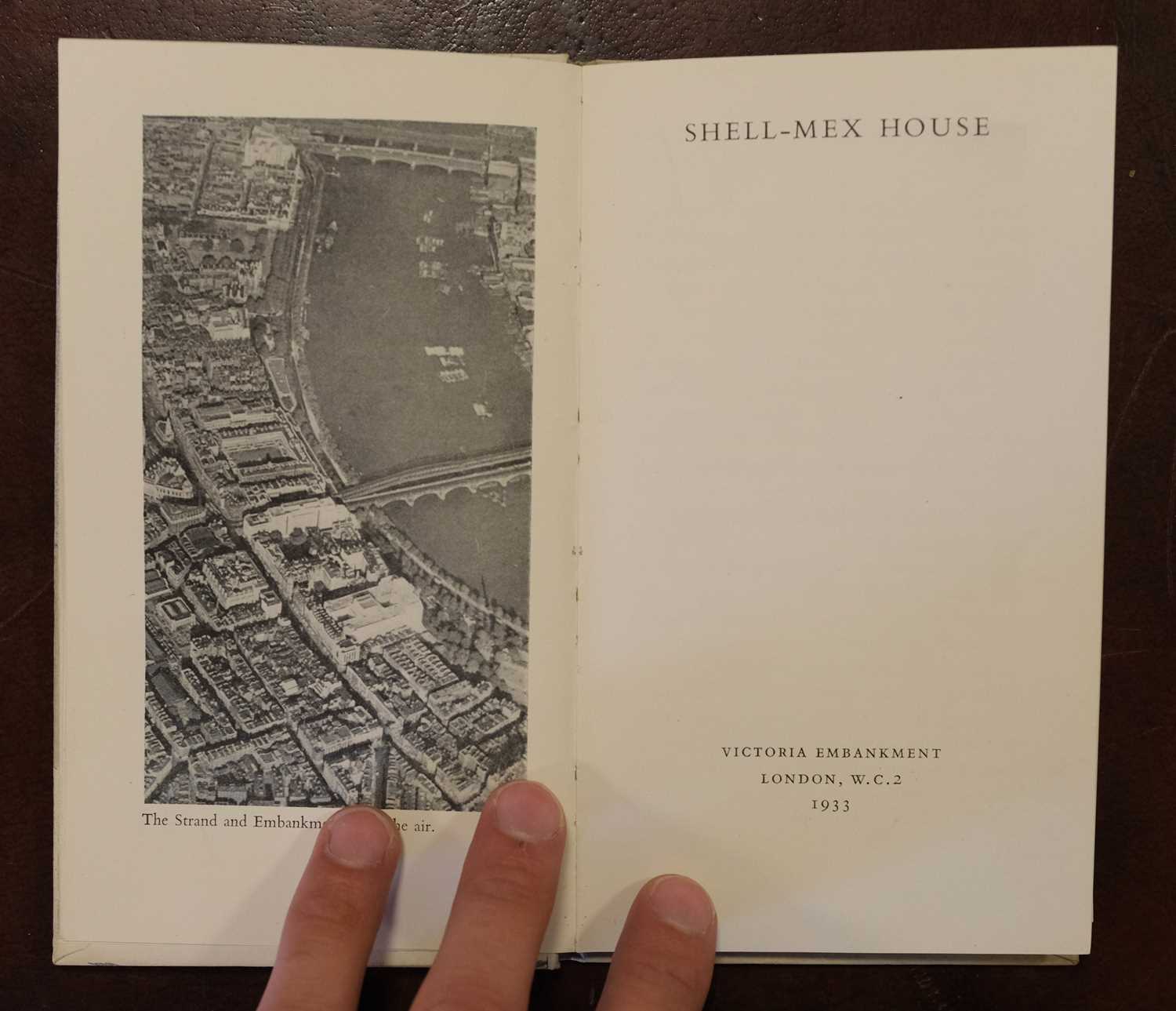 Lot 700 - Nash (Paul, illustrator). Shell-Mex House,