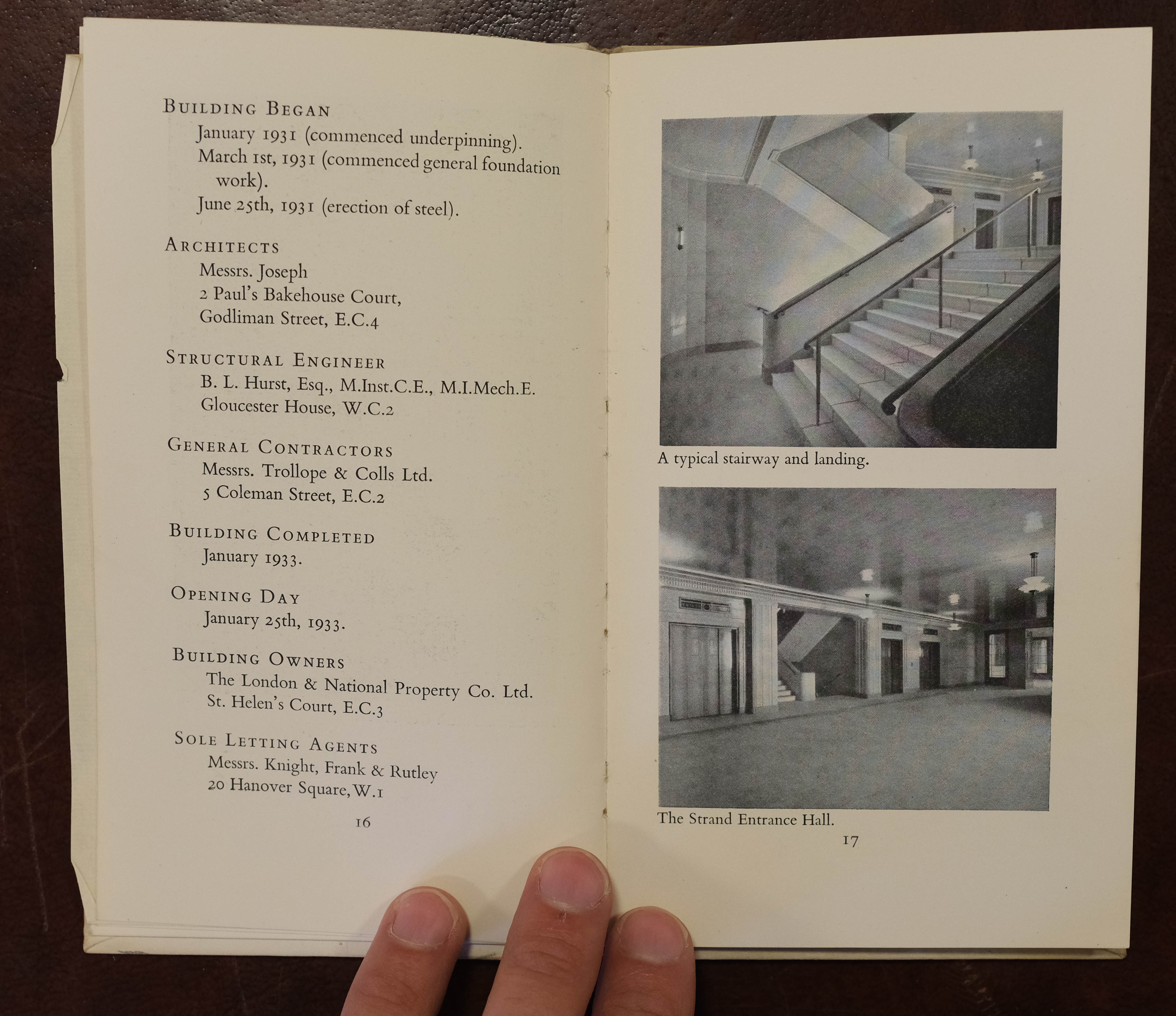 Lot 700 - Nash (Paul, illustrator). Shell-Mex House,