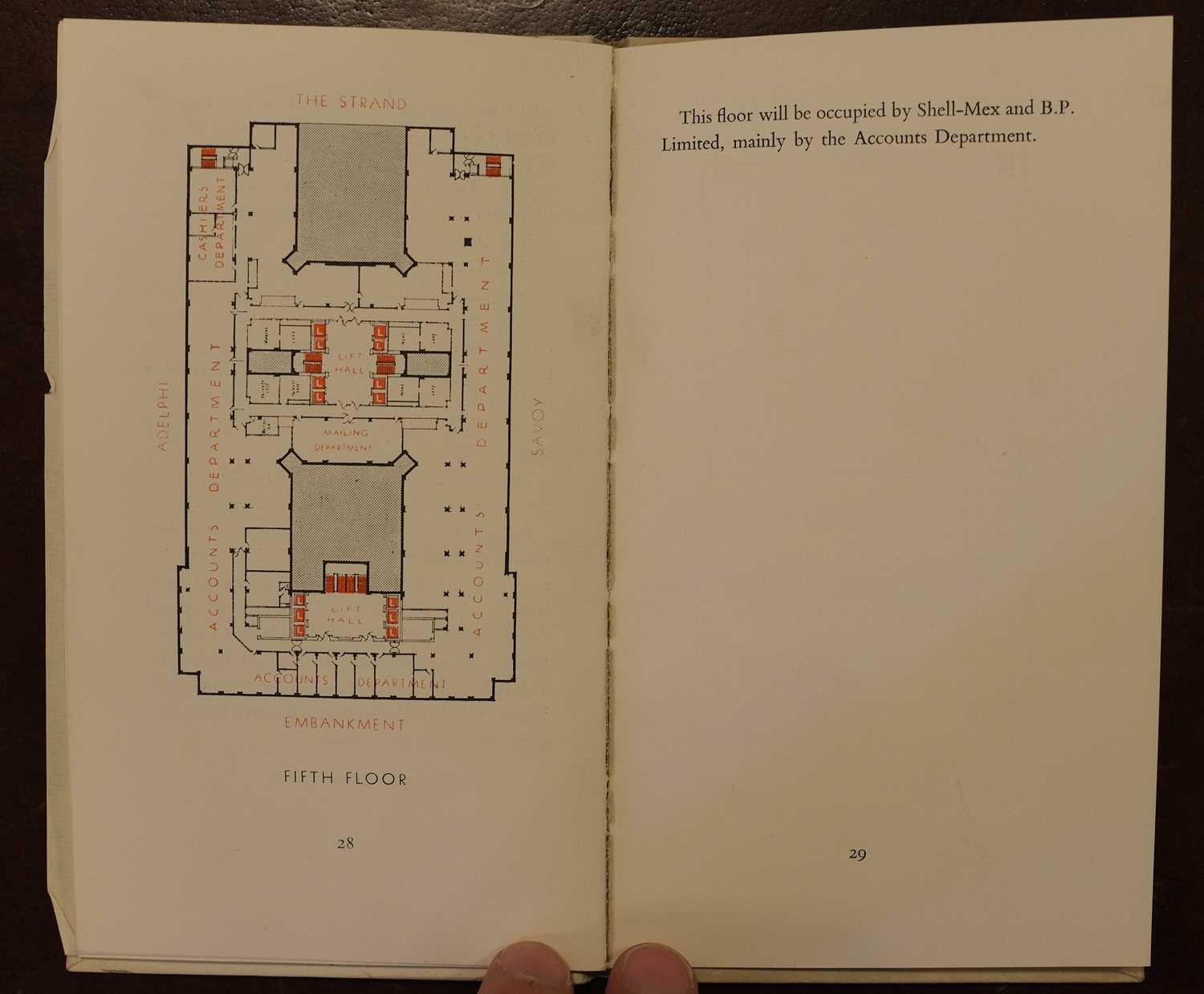 Lot 700 - Nash (Paul, illustrator). Shell-Mex House,