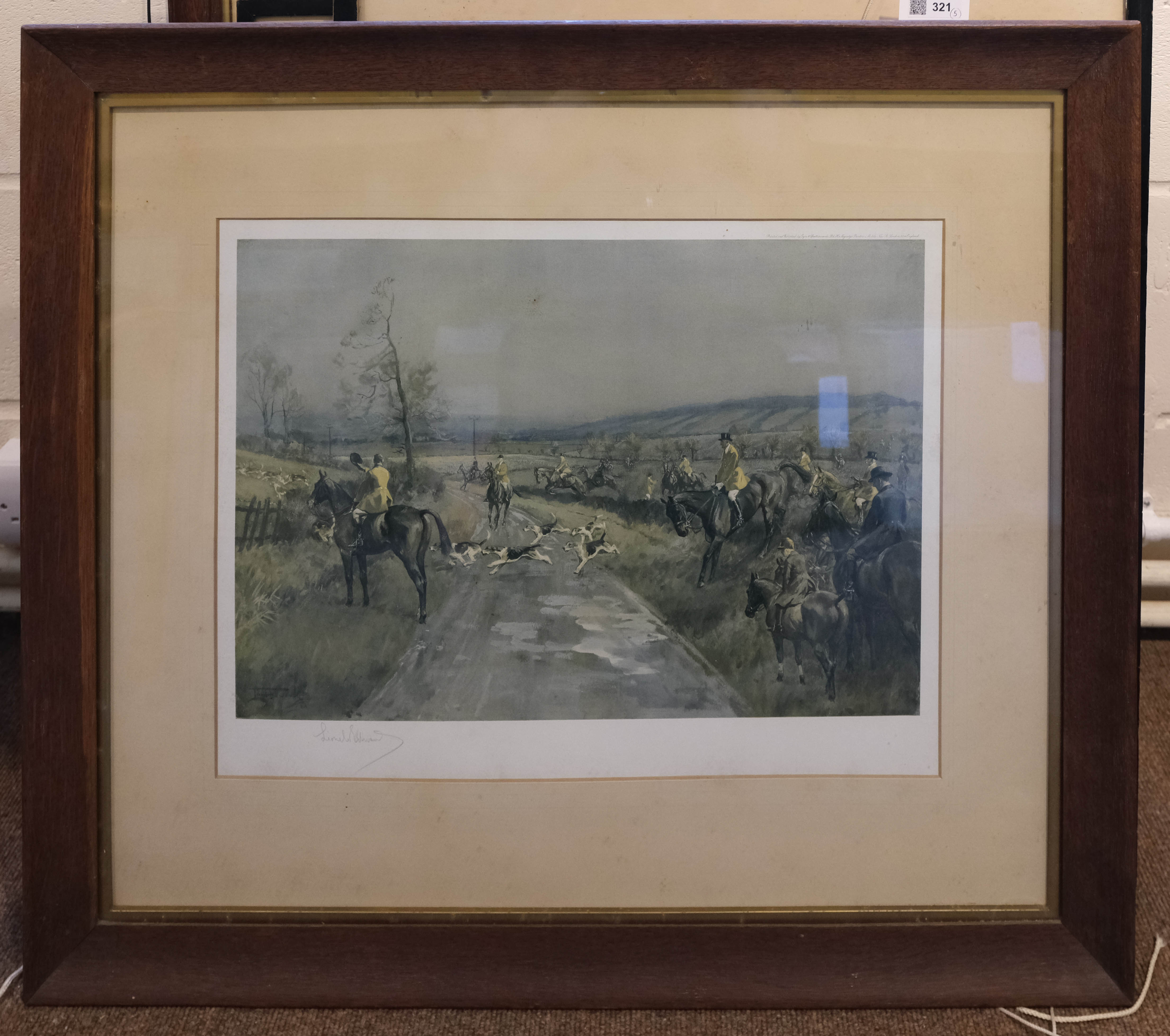 Lot 321 - Edwards (Lionel). Four 'Hunting Countries',