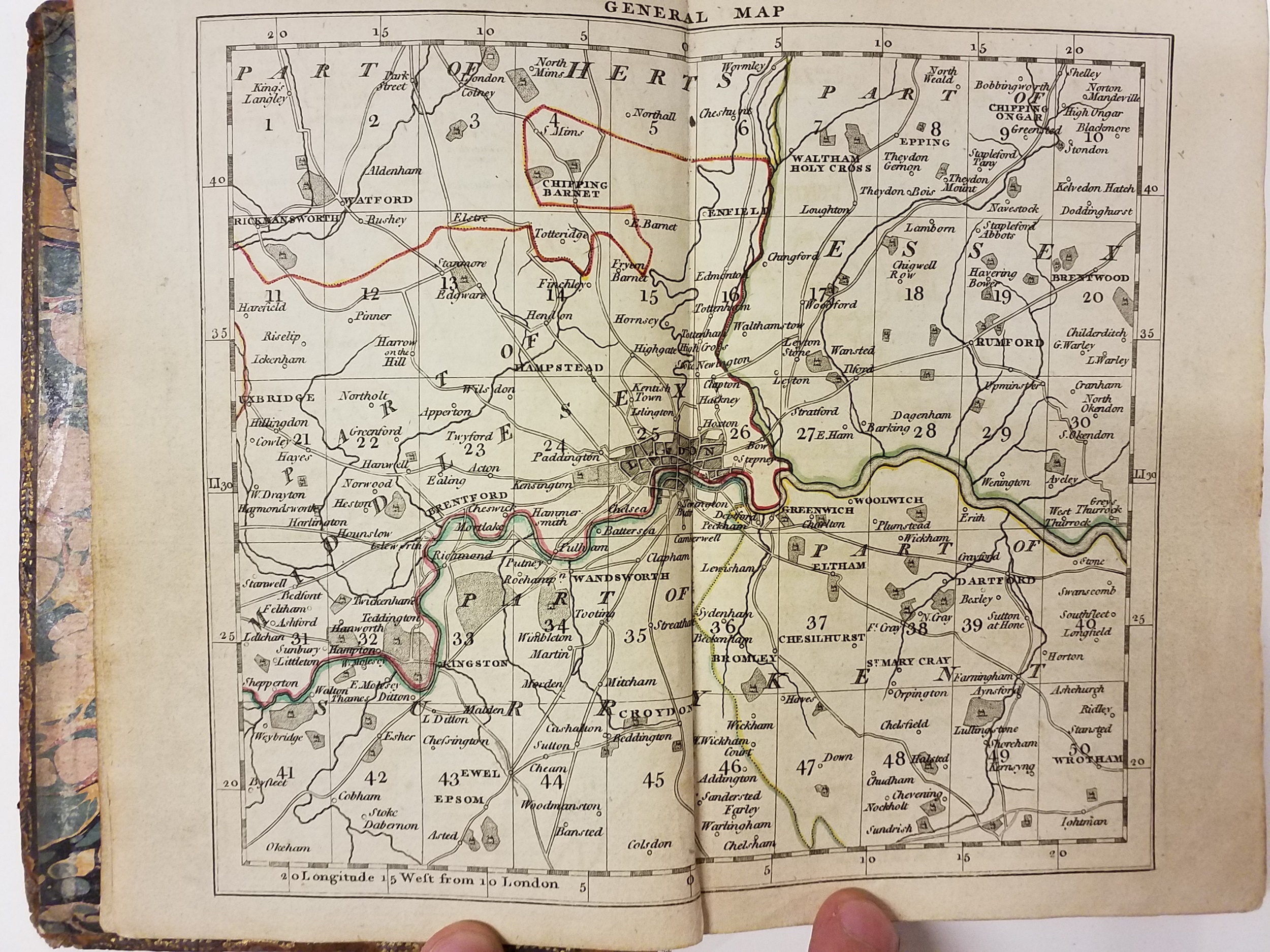 Lot 35 - Cary (John). Cary's Actual Survey of the