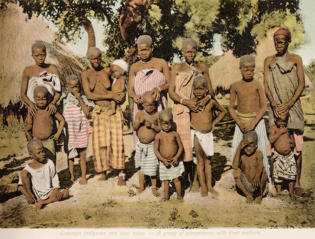 Lot 100 - Mozambique. Natives of Lourenço Marques,