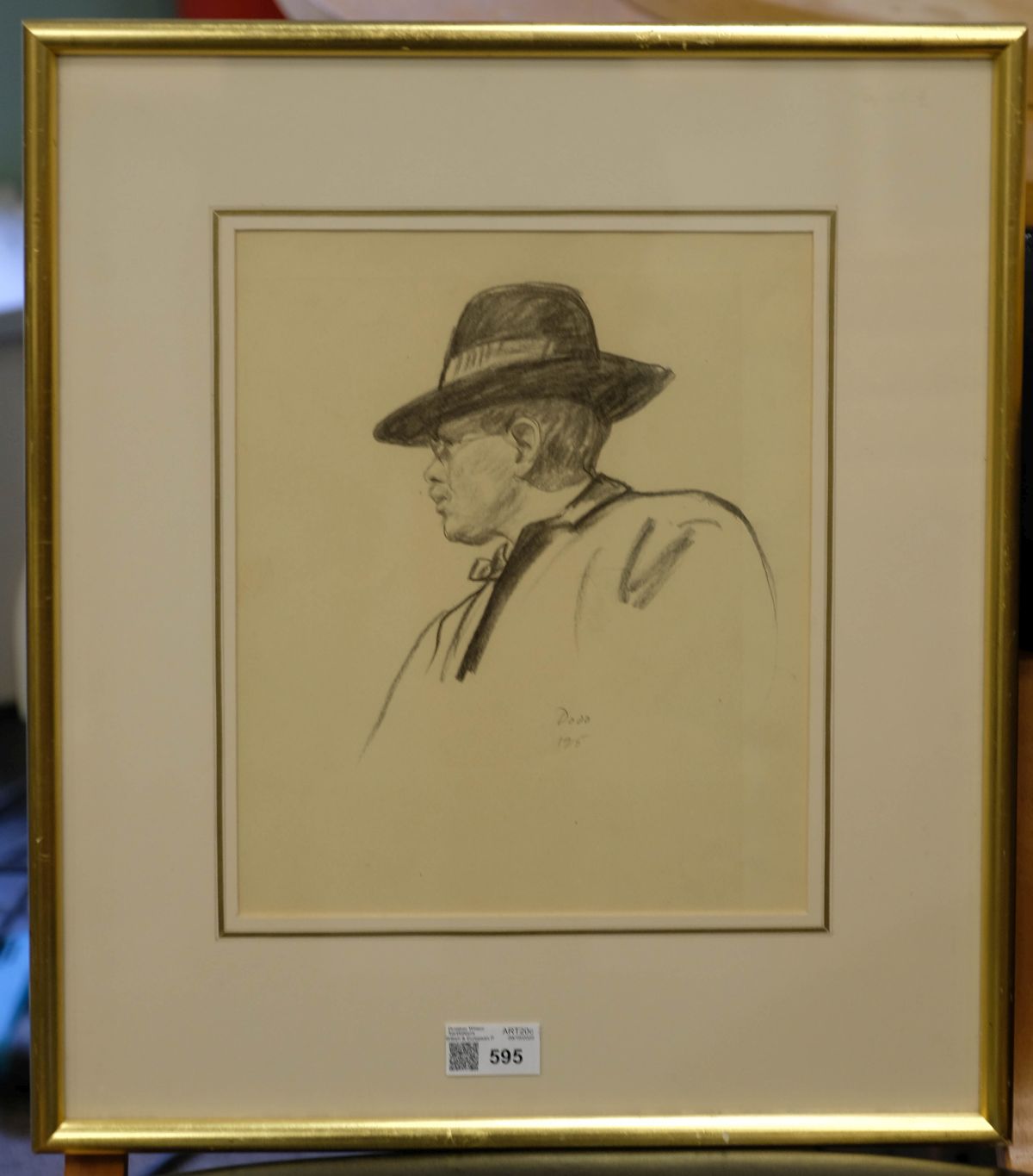 Lot 595 - Dodd (Francis H.,1874-1949). Portrait of a